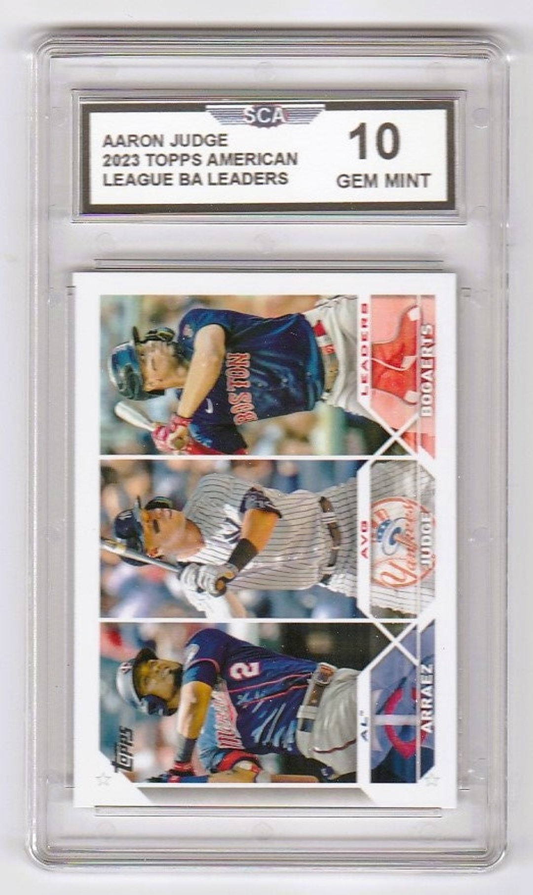 AARON JUDGE LUIS Arraez Xander Bogaerts Ba Leaders - Etsy