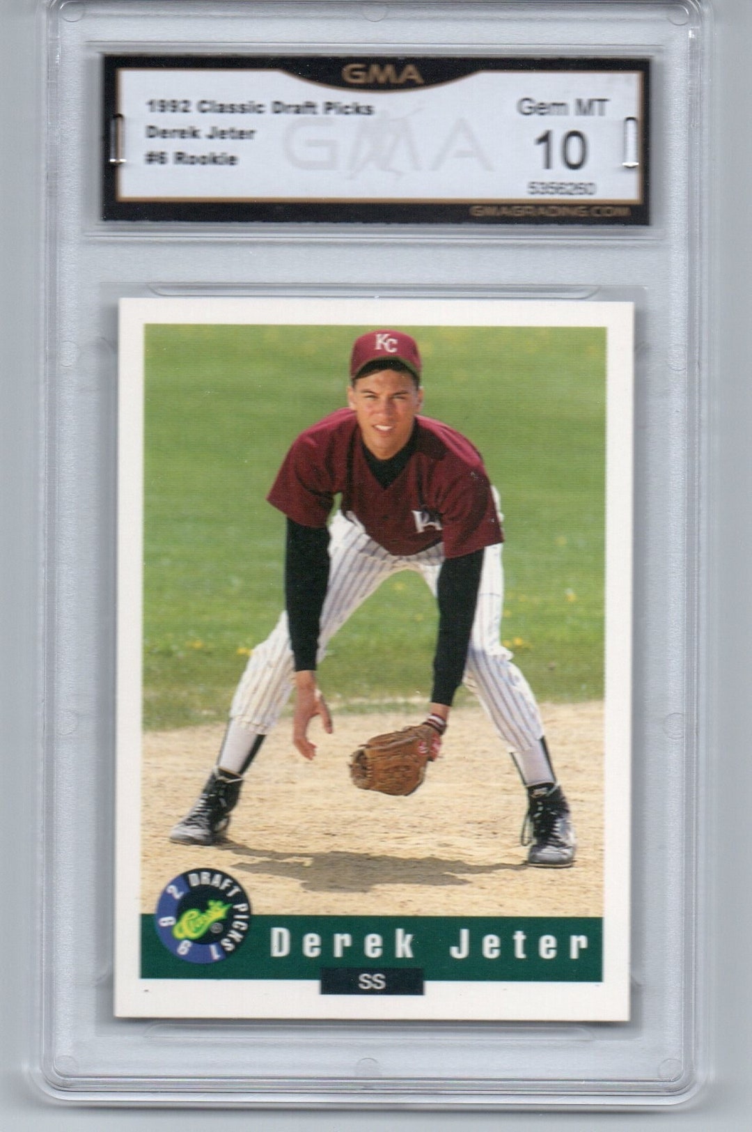 DEREK JETER 1992 CLASSIC Draft Picks Rookie Card - Etsy