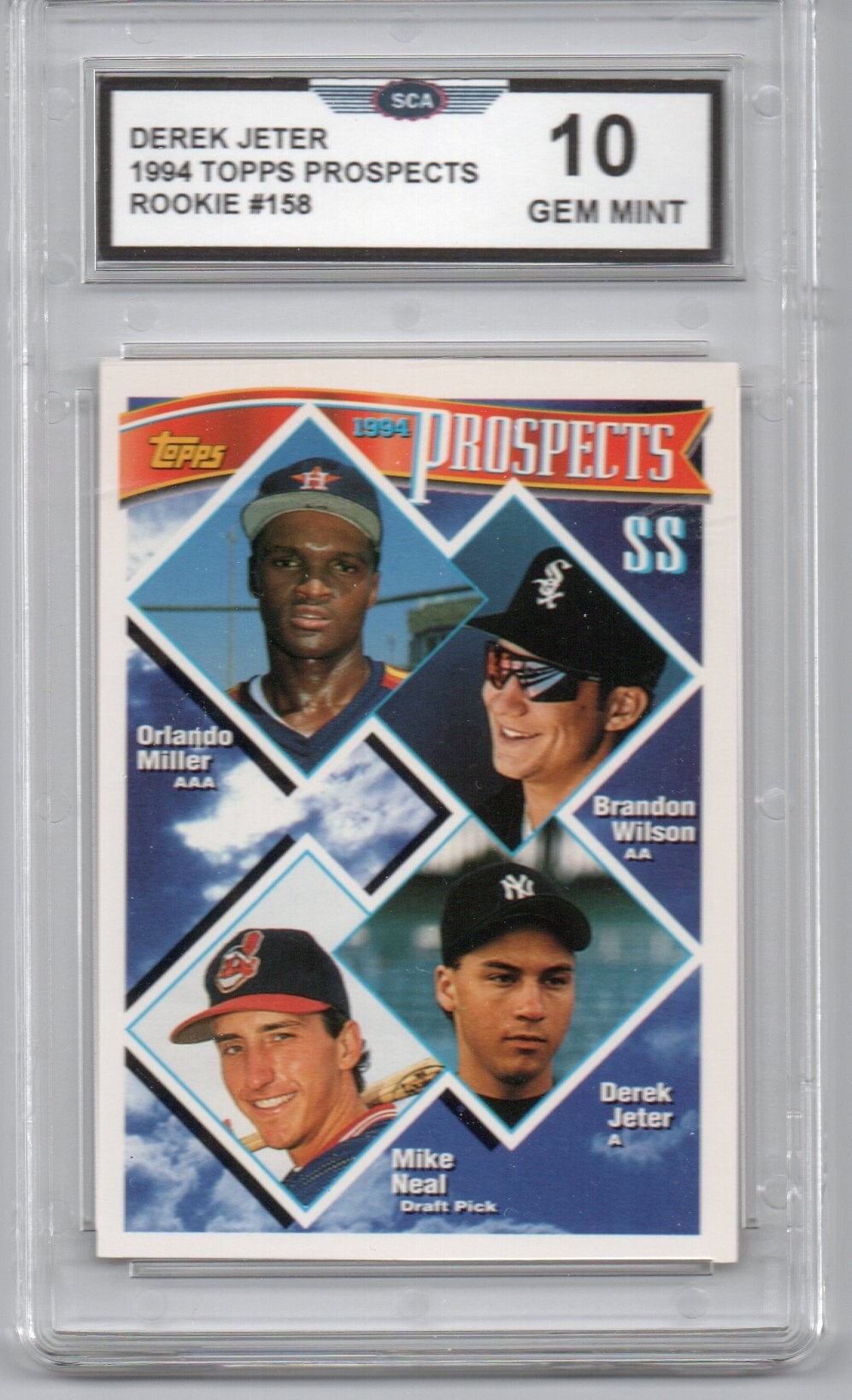 DEREK JETER 1994 Topps Prospects Rookie Card - Etsy