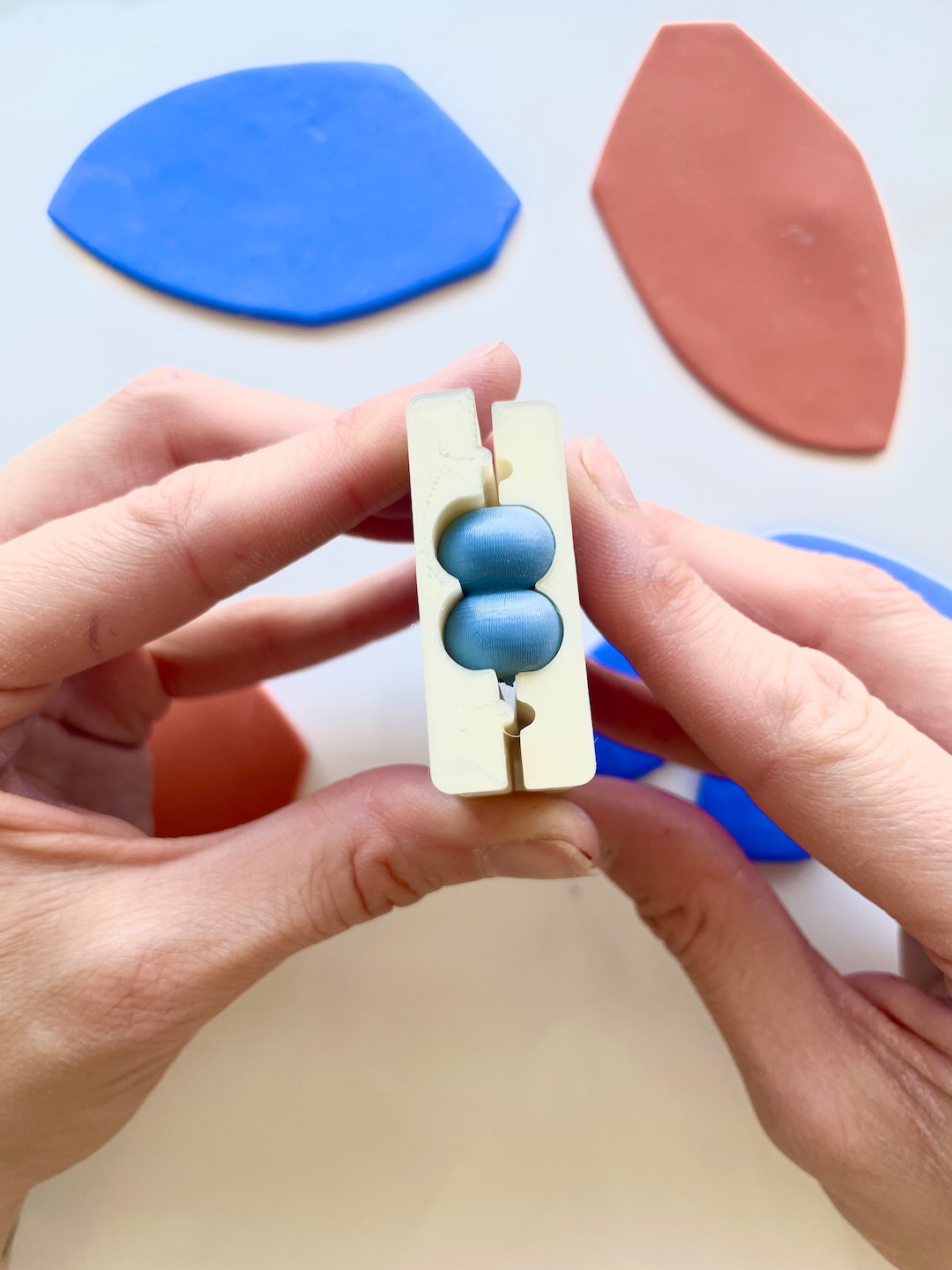 Polymer Clay Bead Roller | Double Circle Bead Making Tool | Round Bead ...