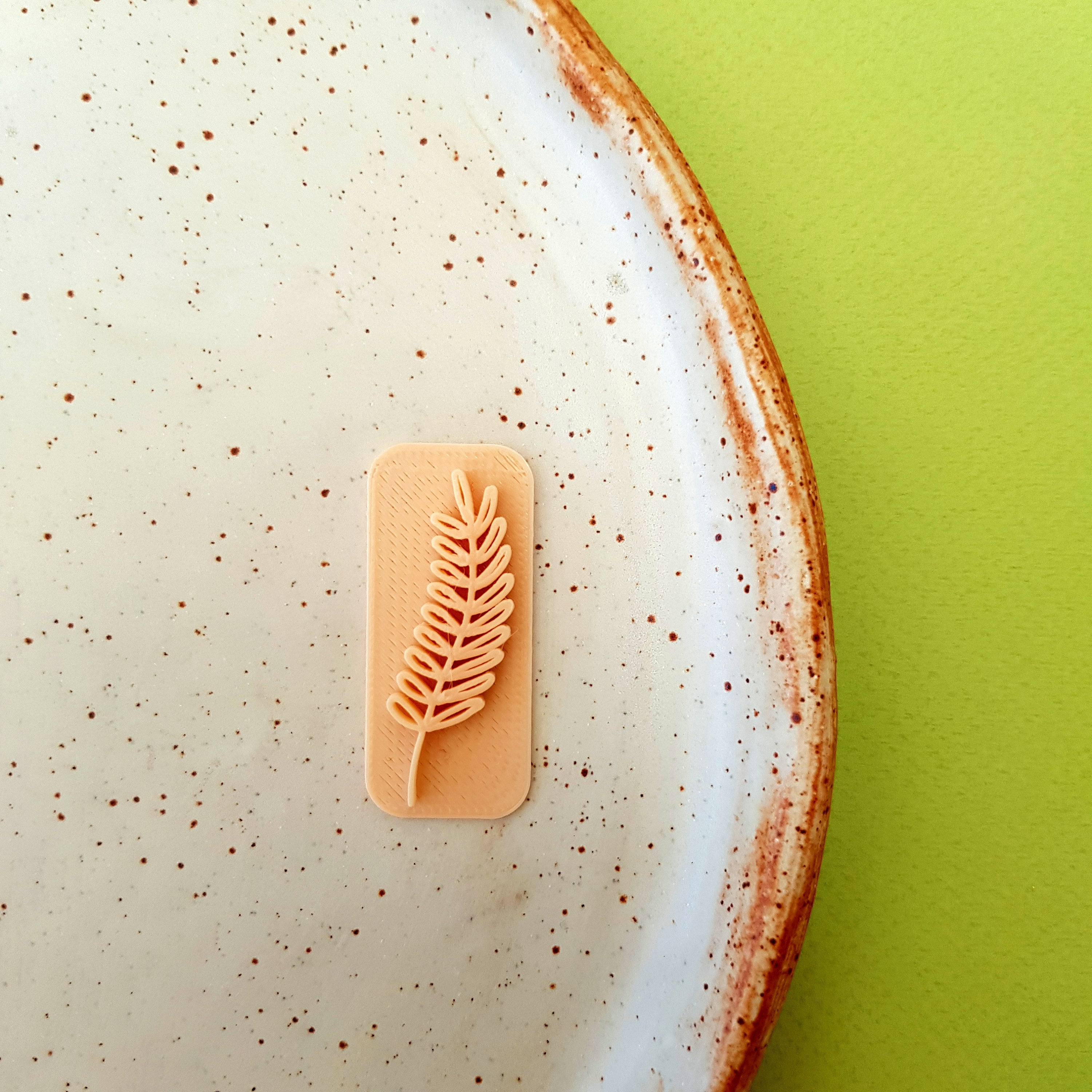 Fern Clay Embosser Stamp | Polymer Clay Stamps | Tropical Stamps ...