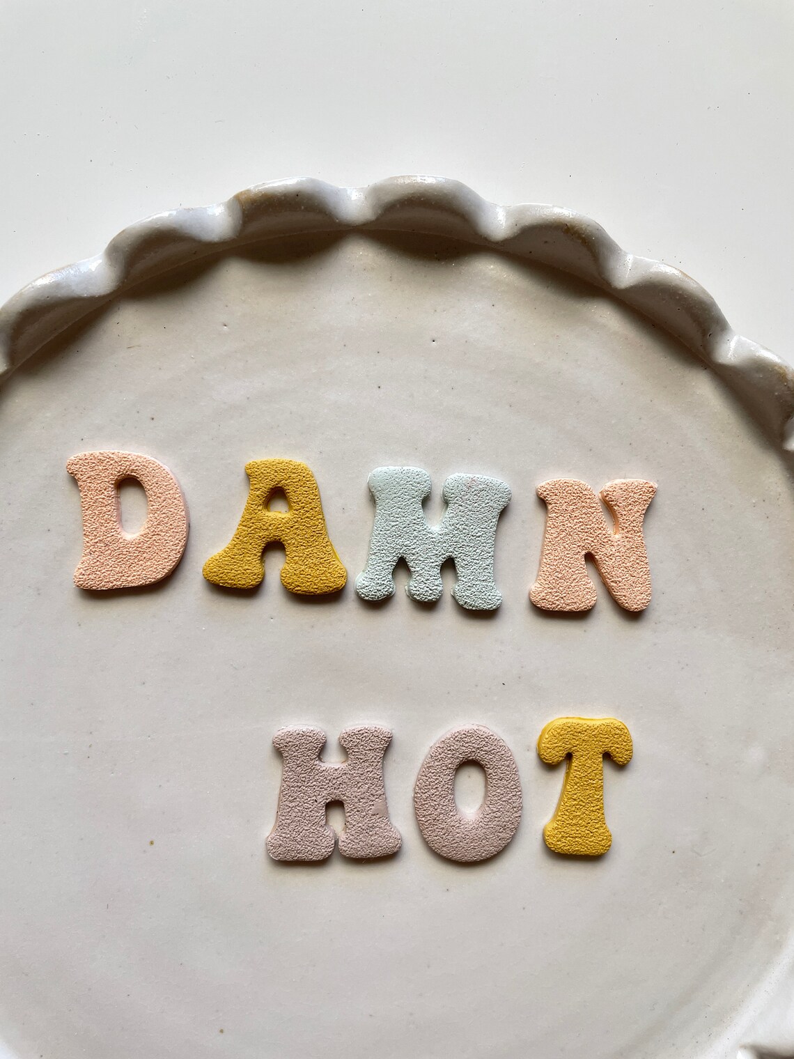 Polymer Clay Shape Cutter Alphabet Letters Groovy Vintage - Etsy