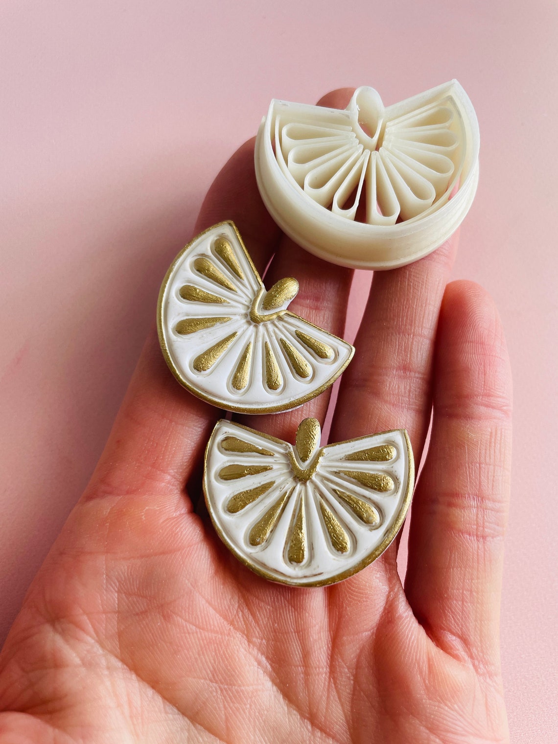Polymer Clay Shape Cutter | Art Deco Clay Cutter | Embossing Clay ...