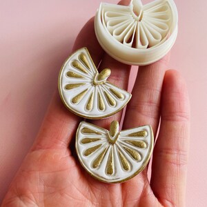 Polymer Clay Shape Cutter | Art Deco Clay Cutter | Embossing Clay ...