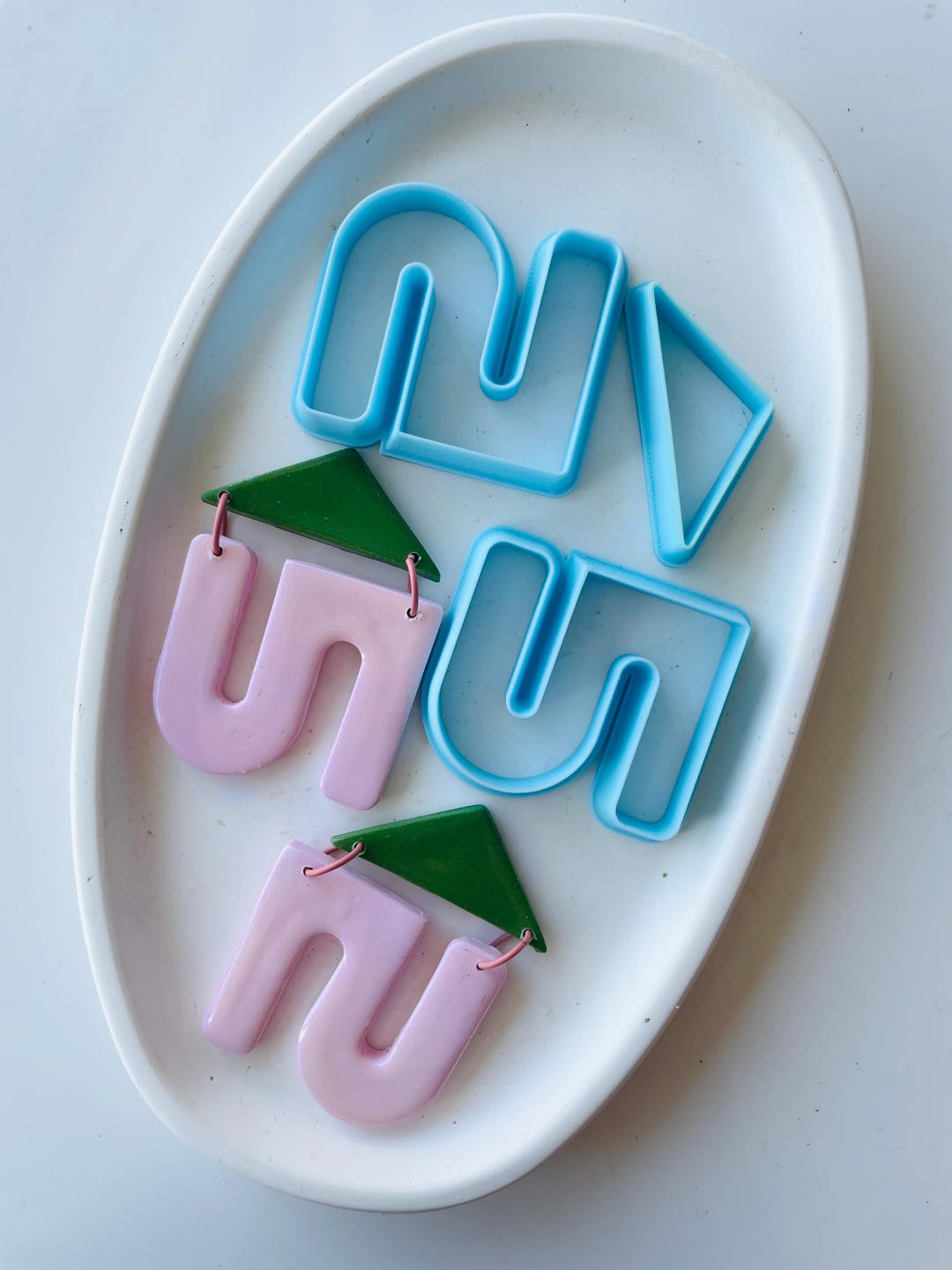Clay Cutters Set | Abstract Shape Cutters for Polymer Clay | Sharp Clay ...