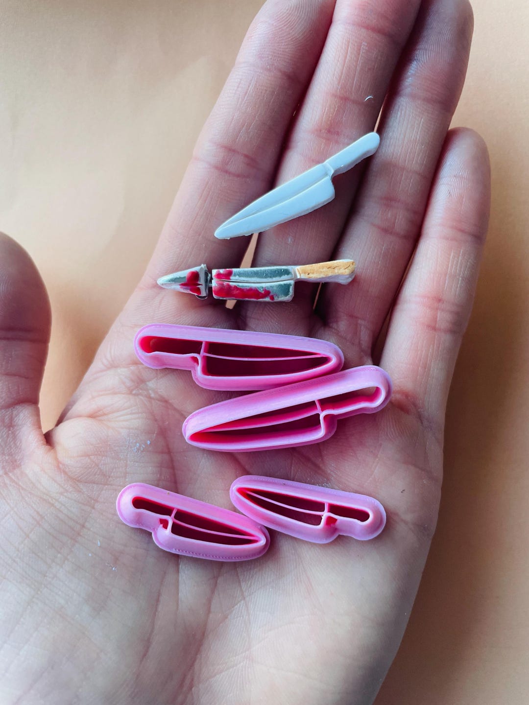 Clay Cutter | Knife Shape Cutter for Polymer Clay, Ceramics | 2 Sizes ...