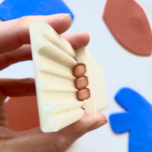 Polymer Clay Bead Roller | Geometric Bead Making Tool | Round Bead ...