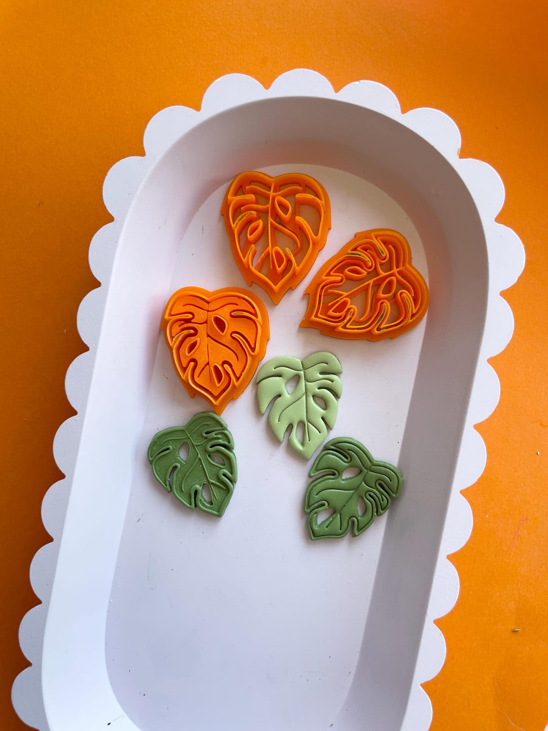 Clay Cutter | Tropical Leaf Shape Cutter for Polymer Clay and Ceramics ...