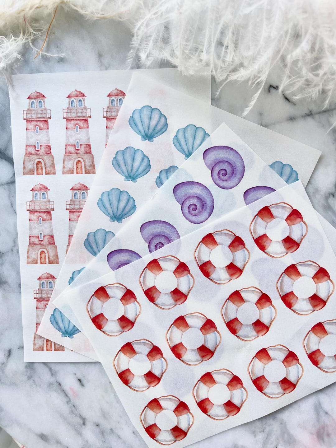 Water Soluble Transfer Paper | Polymer Clay Image Transfer | Summer ...