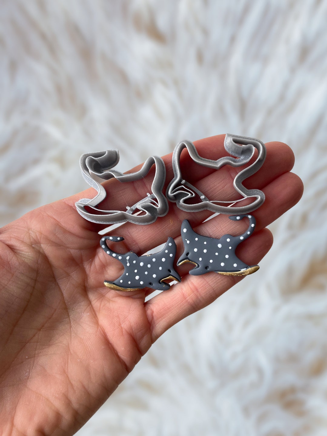 Fish Clay Cutter | Stingray Shape Cutter for Polymer Clay and Ceramics ...