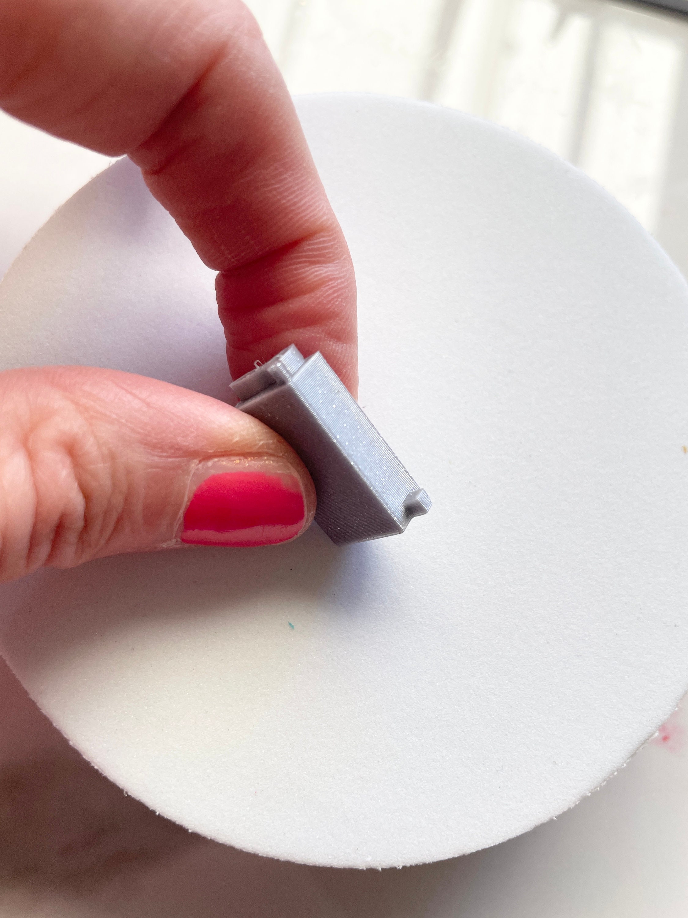 Alphabet Letter Stamps Handwritten Font Polymer Clay - Etsy