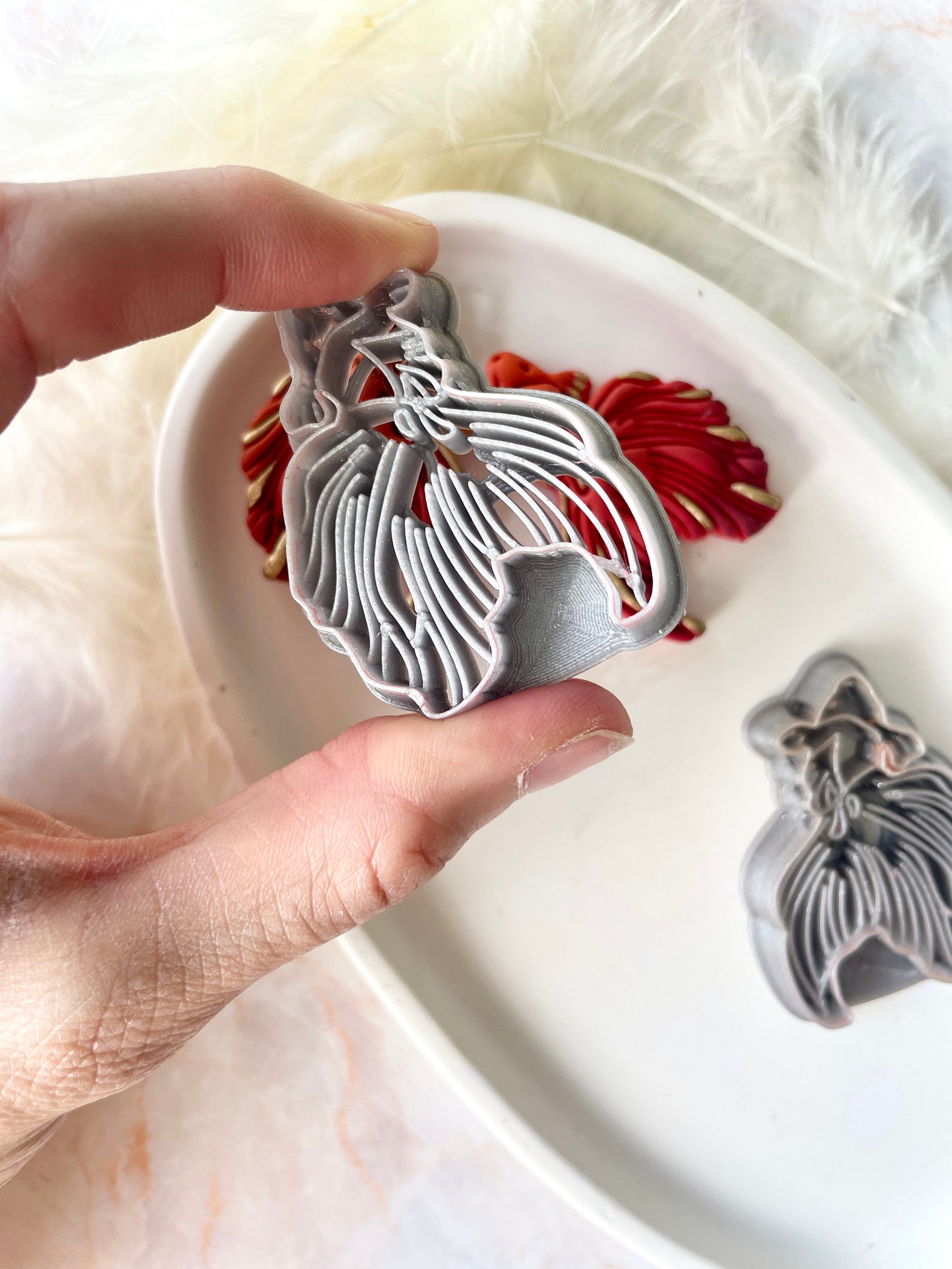 Clay Cutter | Fish Shape Cutter for Polymer Clay | Koi Fish Clay Mould ...