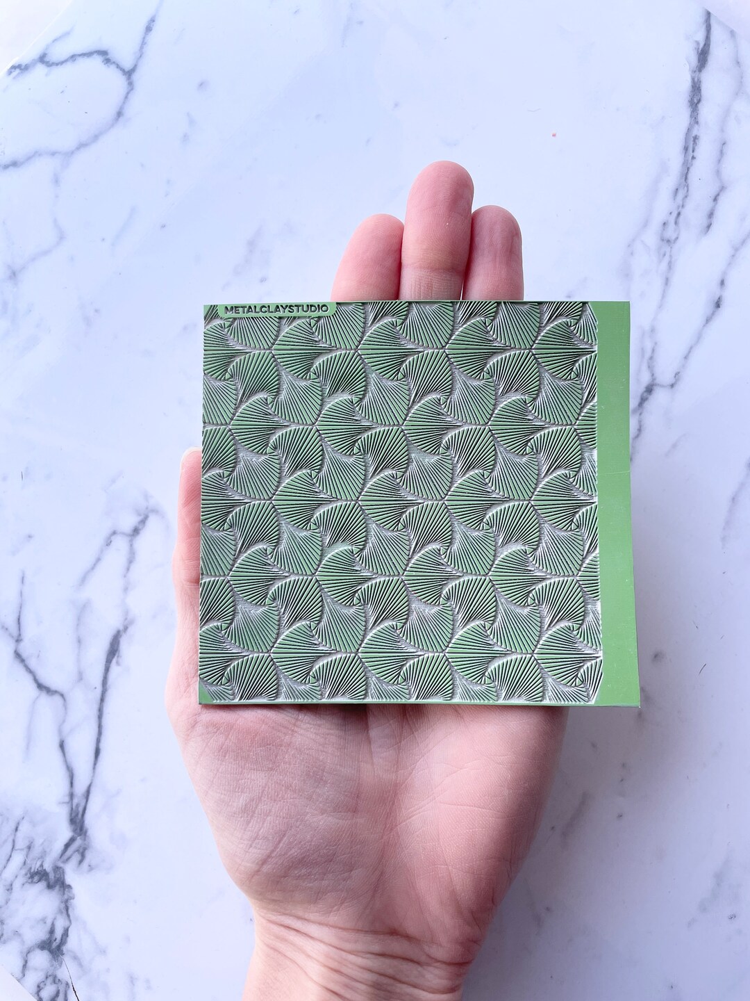 Polymer Clay Texture Mat | Art Deco Texture Sheet | Metal Clay Texture ...