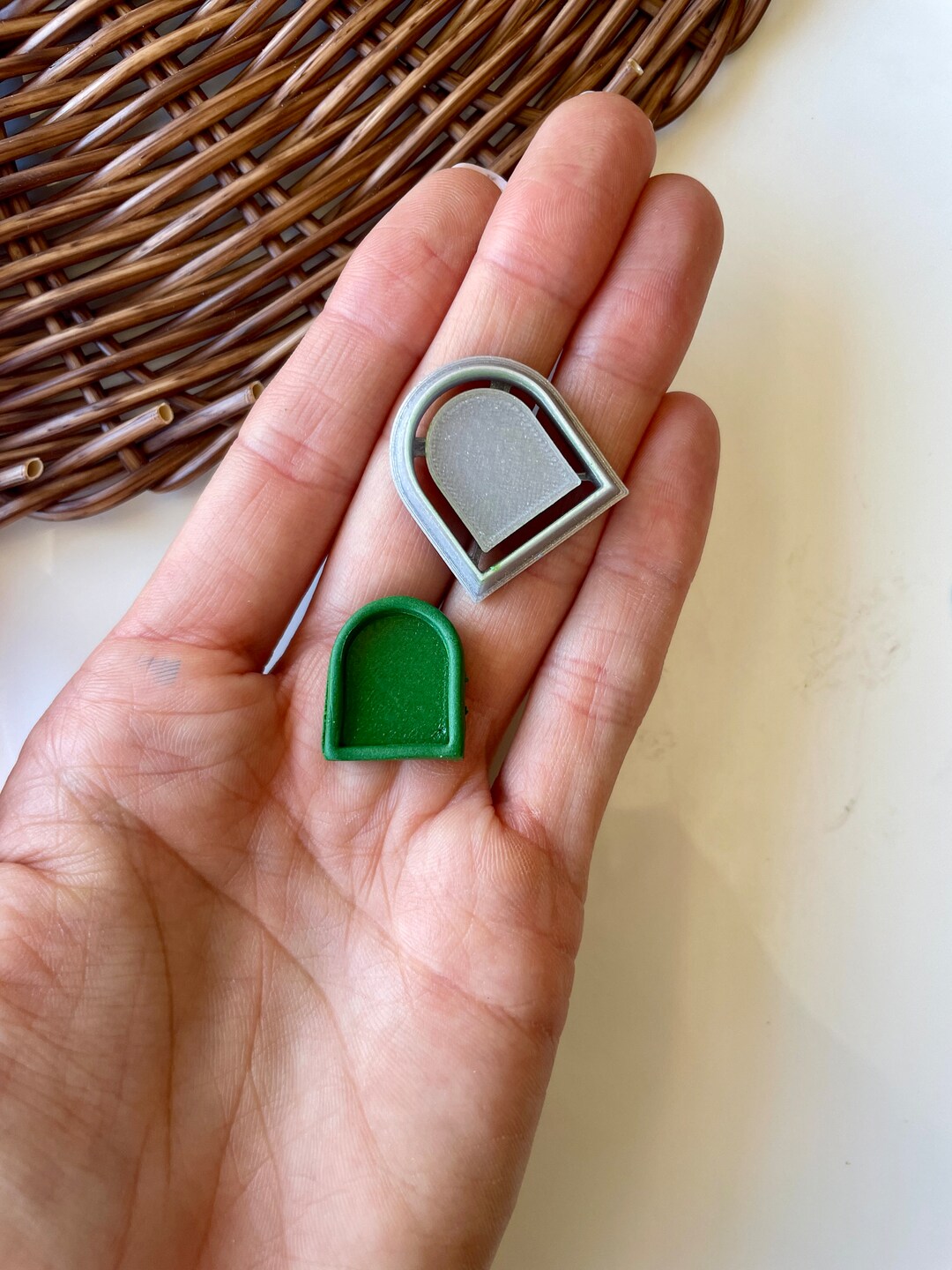 Arch Clay Cutter | Bezel Shape Cutter for Polymer Clay | Debossing ...