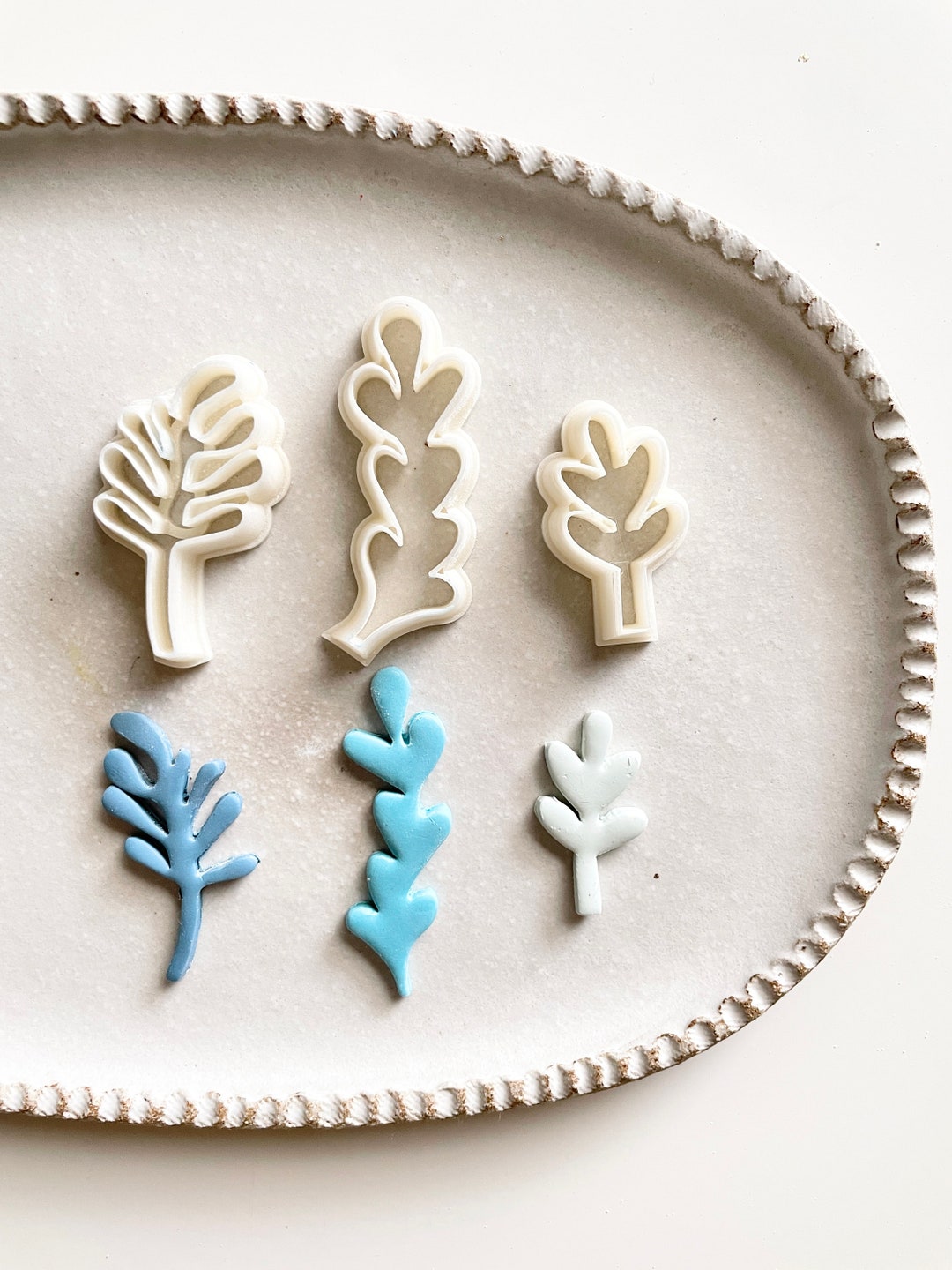Polymer Clay Shape Cutter | Coral Seaweed Sea Plant Algae Marine Nori ...