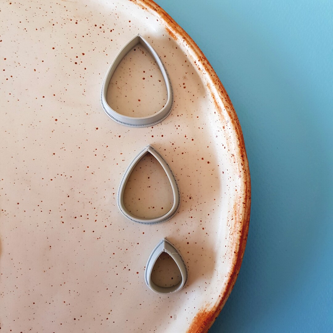 Shape Cutter | Drop Polymer Clay Cutter | Polymer Clay Supplies ...