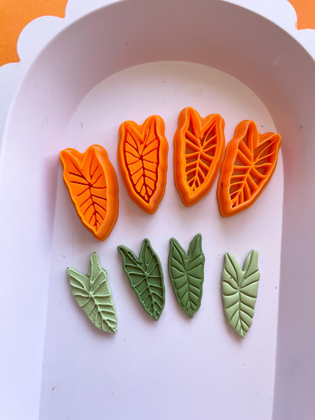 Clay Cutter | Tropical Leaf Shape Cutter for Polymer Clay and Ceramics ...