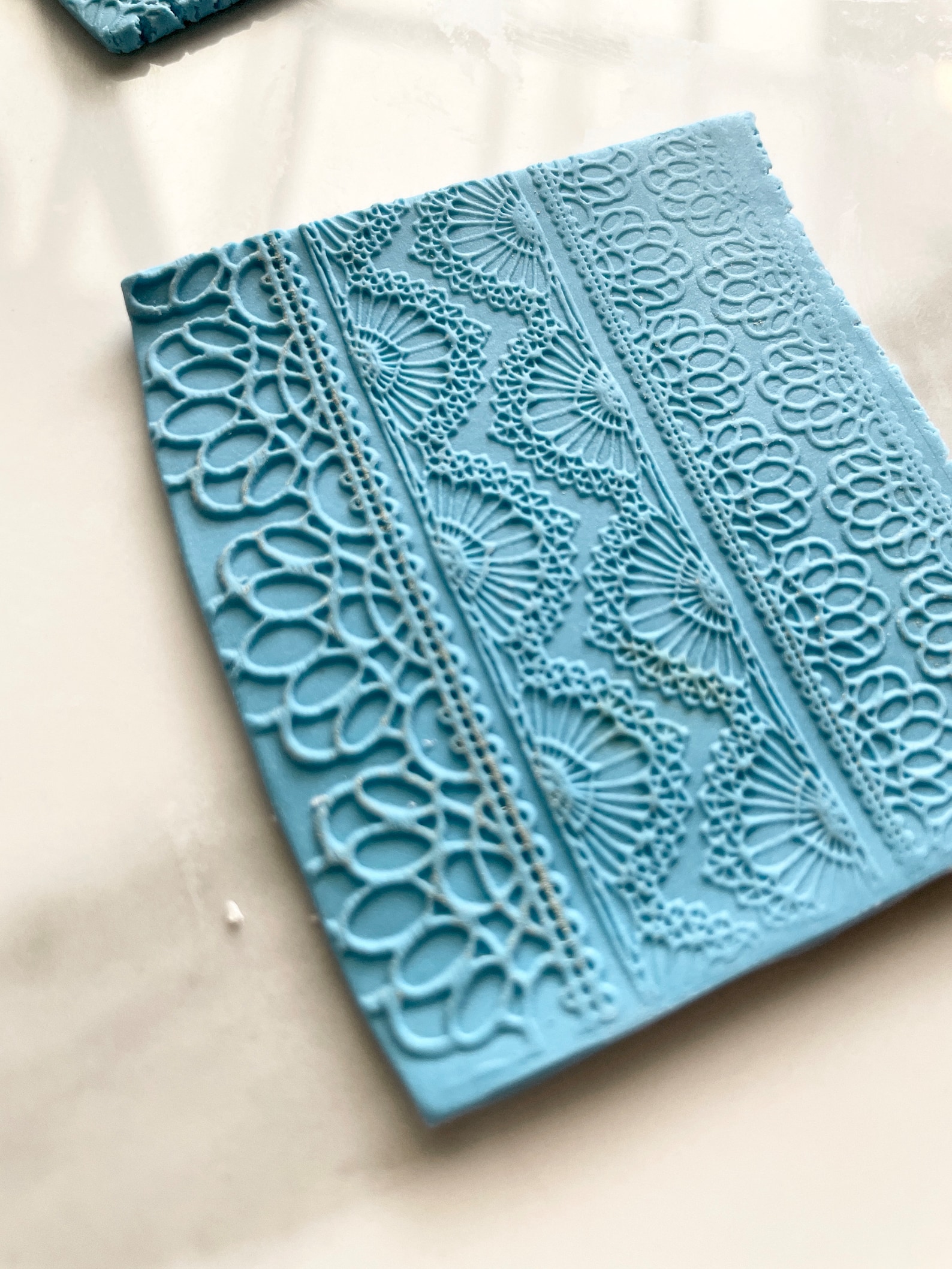 Clay Texture Mat | Metal Clay Texture Mat | Art Deco Texture Mat for ...