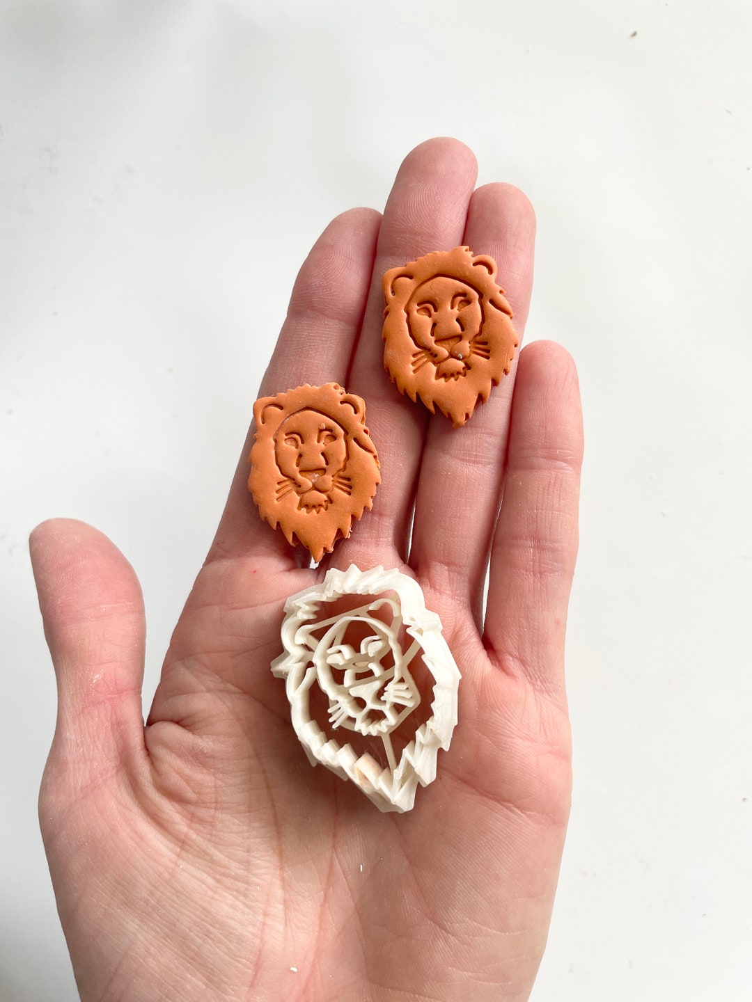 Lion Clay Cutter | Wild Animal Shape Cutter | Shape Cutters for Polymer ...
