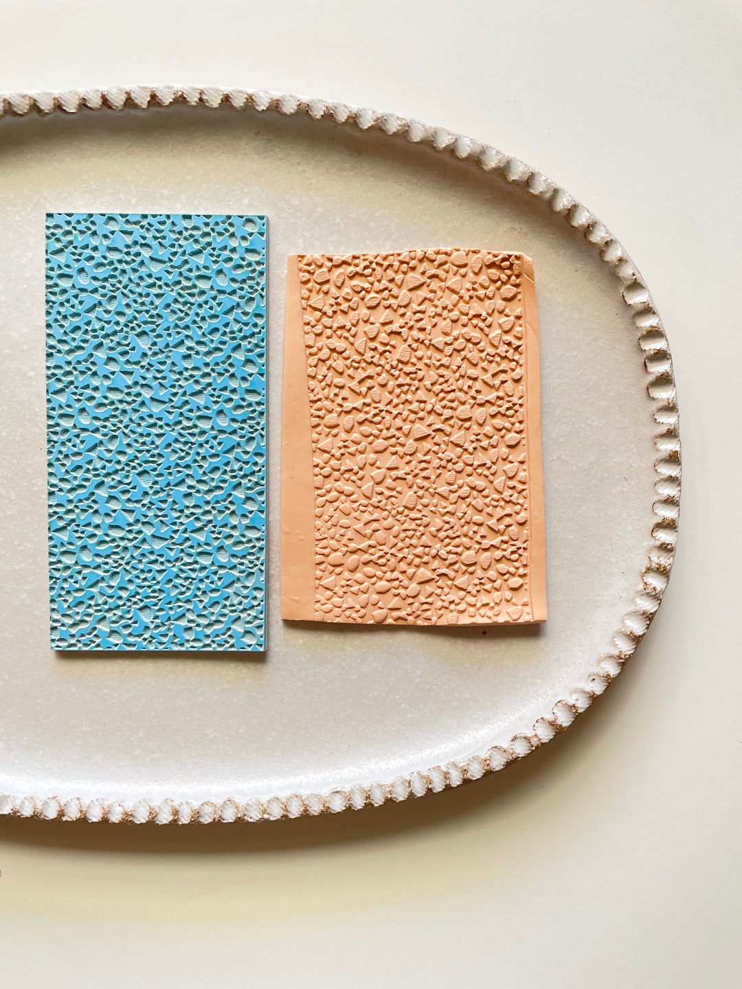 Polymer Clay Texture Mat | Terrazzo Texture Mat | Clay Texture | Stone ...
