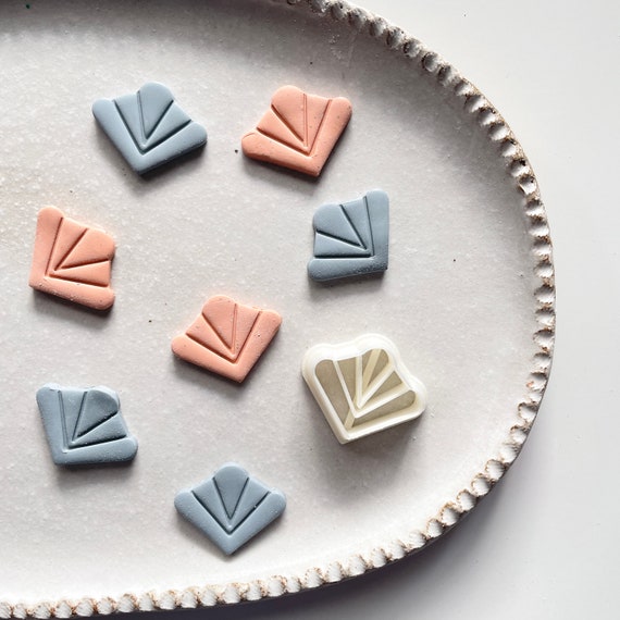 Polymer Clay Shape Cutter Art Deco Embossing Cutter DYI - Etsy