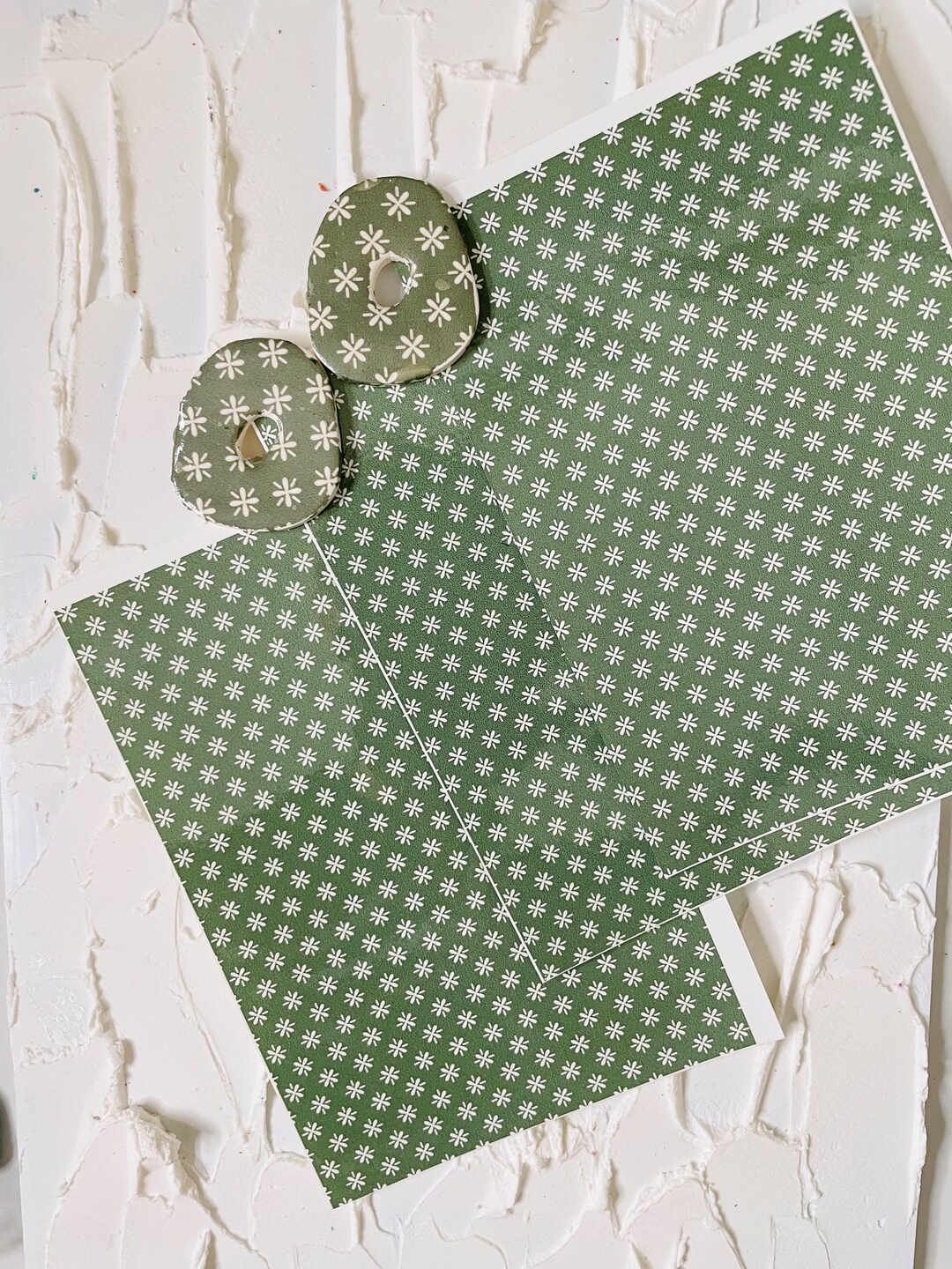 Polymer Clay Water-slide Decal | Floral Romantic Botanical Image ...