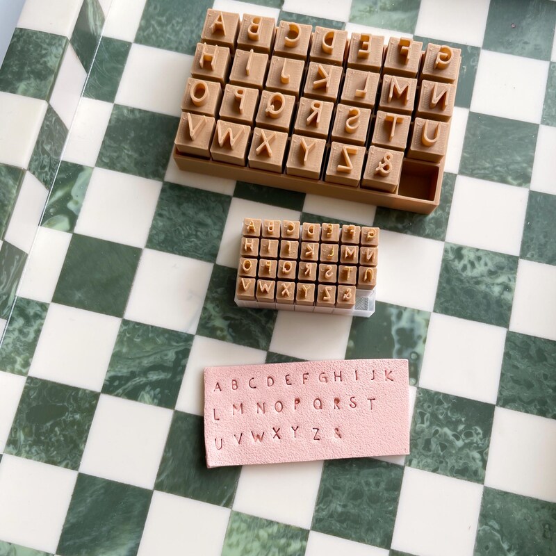 Cursive Alphabet Stamps - Etsy