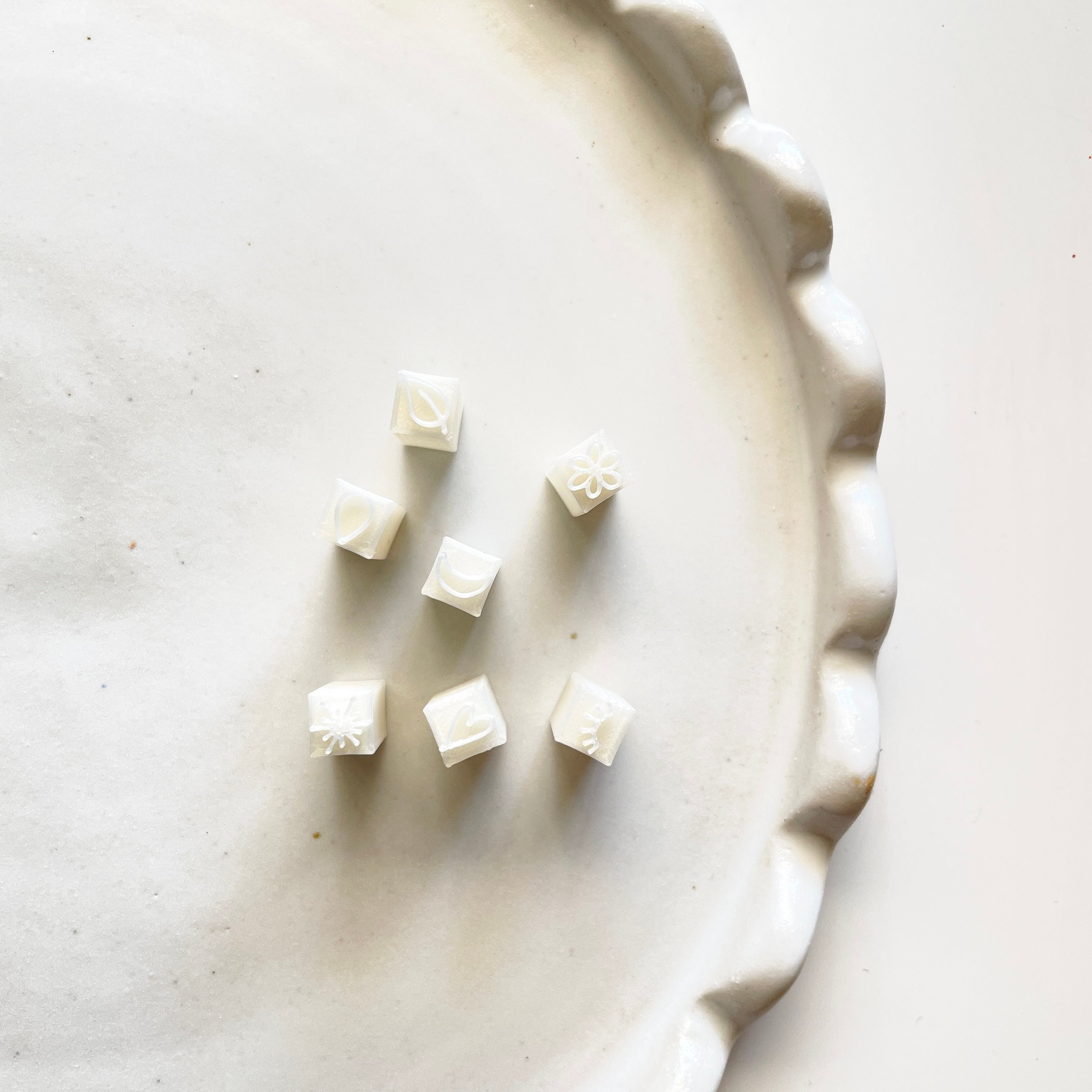 Polymer Clay Mini Stamps | Slab Texture Tools | Clay Supplies ...