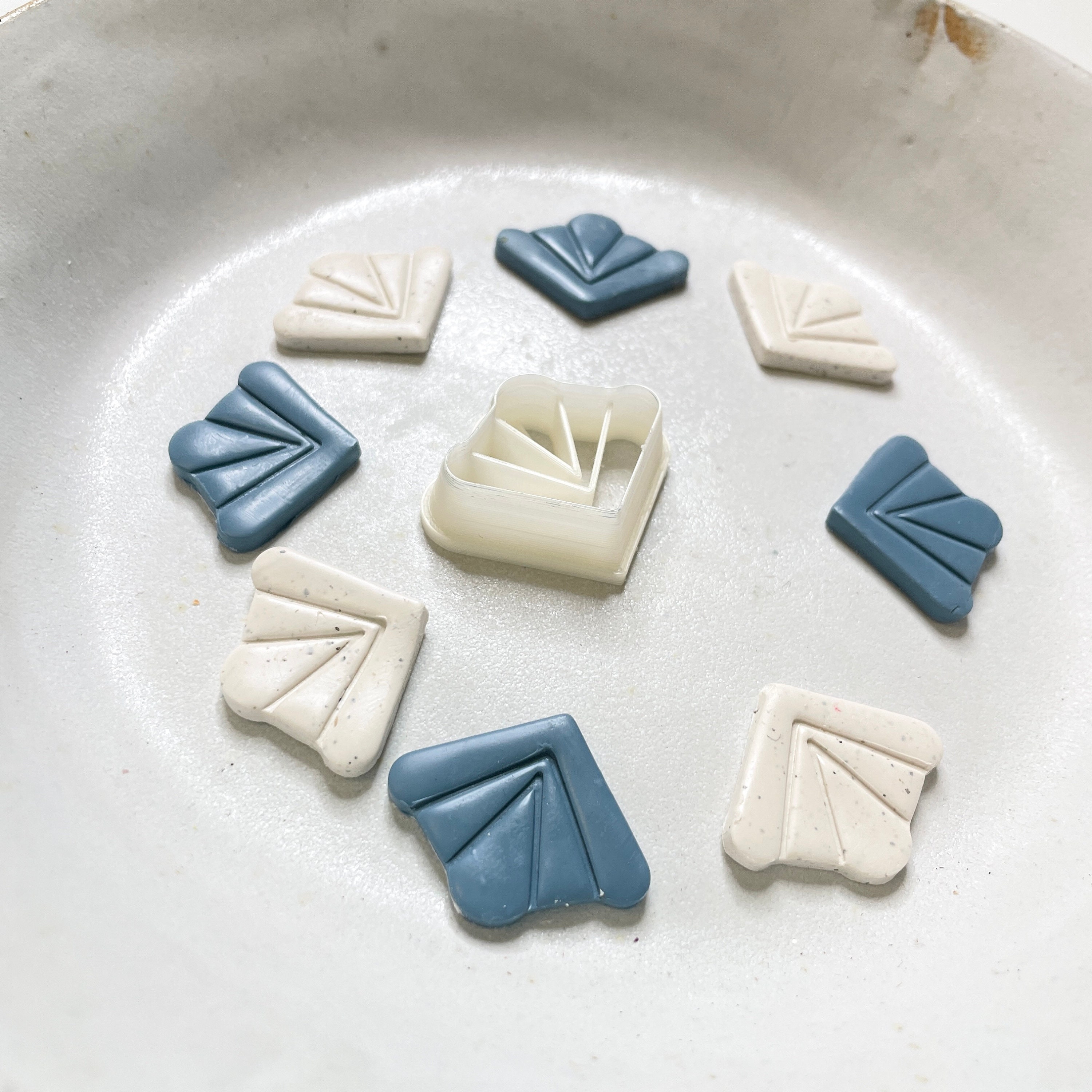 Polymer Clay Shape Cutter Art Deco Embossing Cutter DYI - Etsy