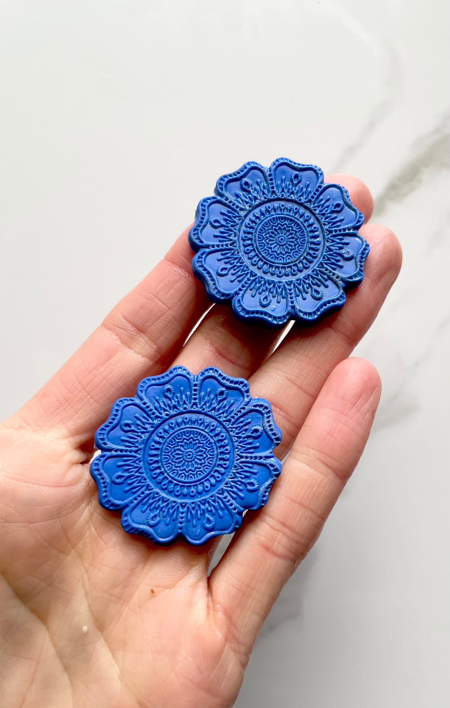 Mandala Texture Mat for Polymer Clay | Metal Clay Studio Design ...