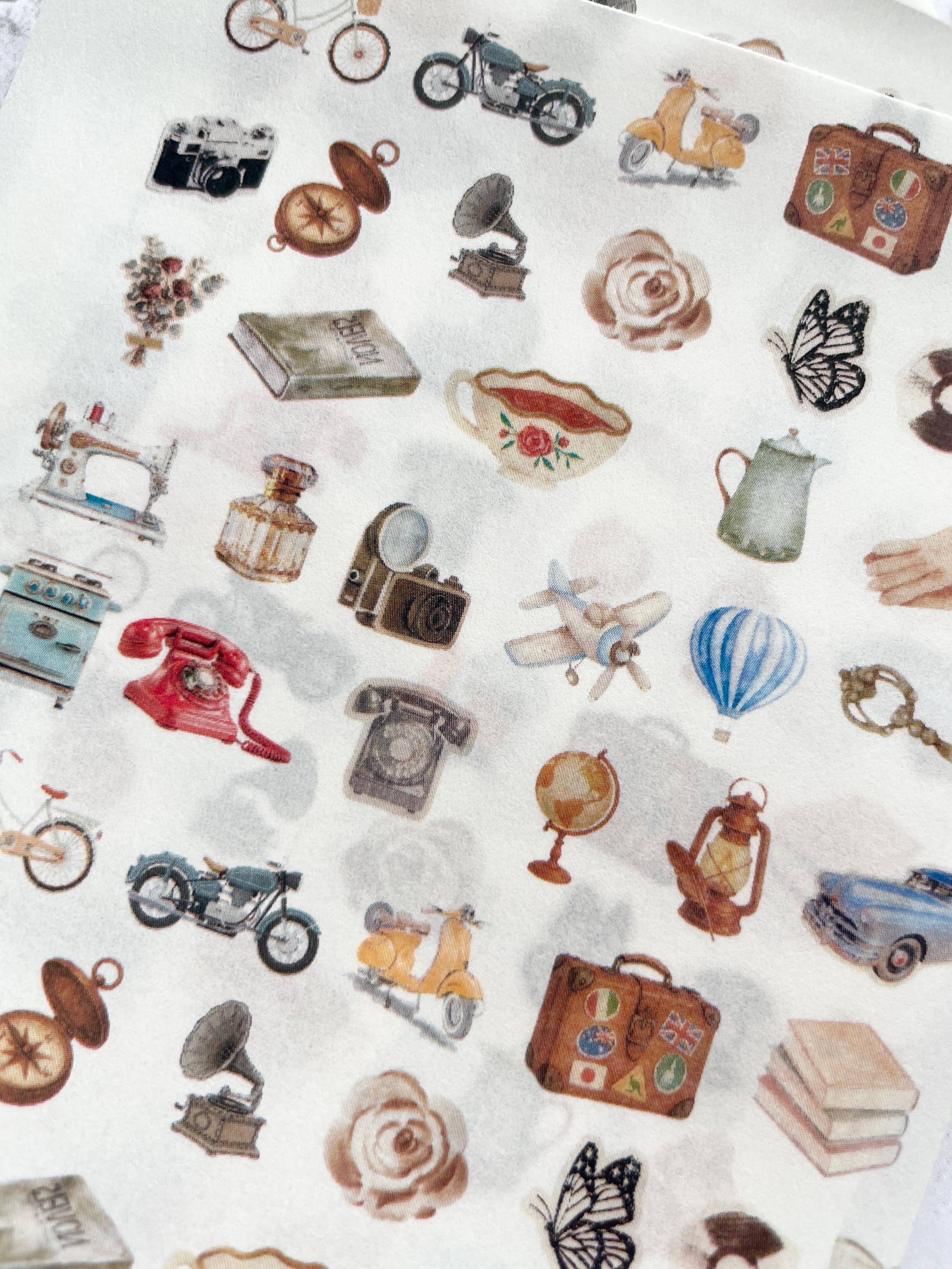 Water Soluble Transfer Paper | Vintage Items Polymer Clay Image ...