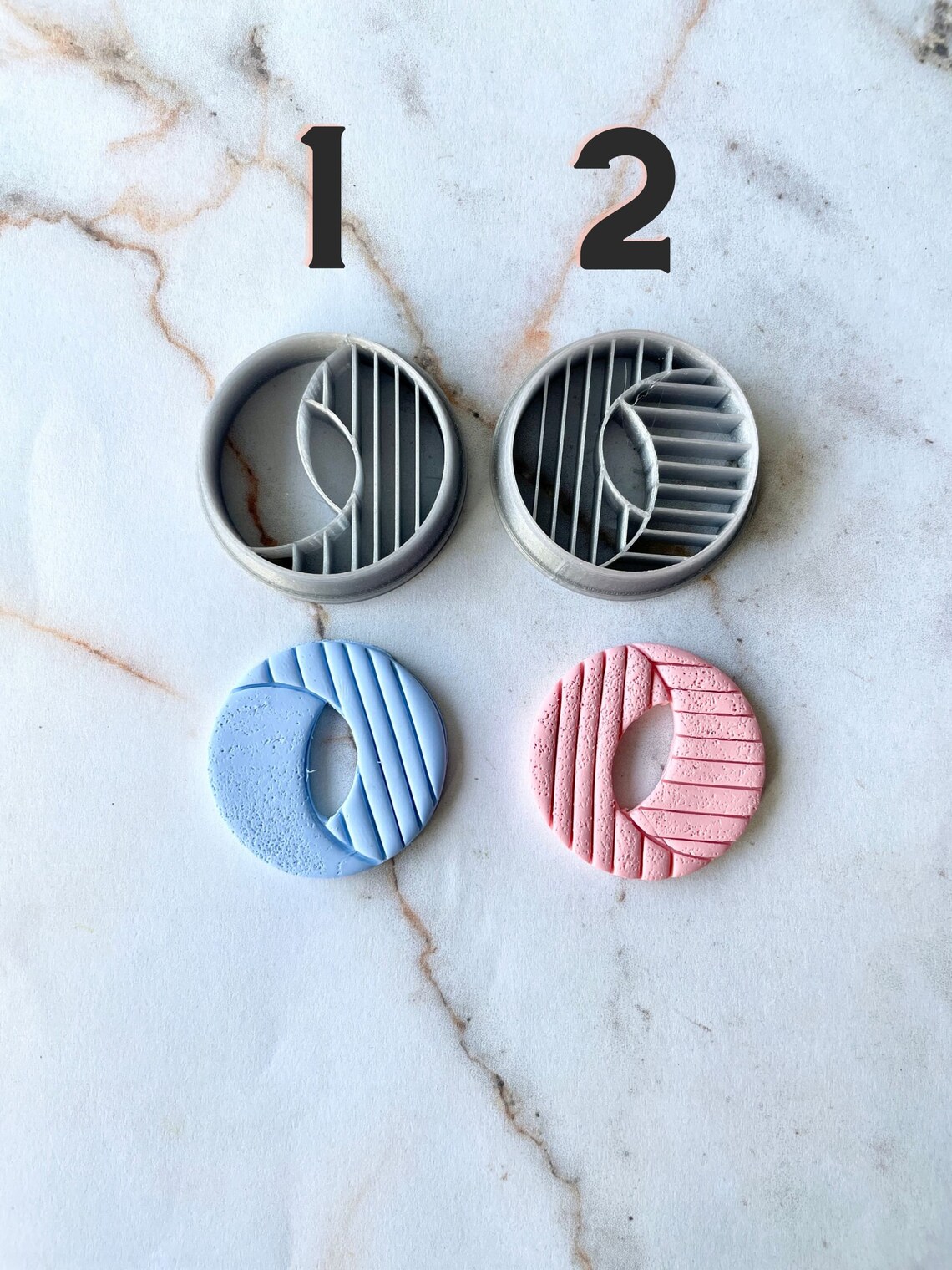 Clay Cutter | Art Deco Shape Cutters Set for Polymer Clay and Ceramics ...