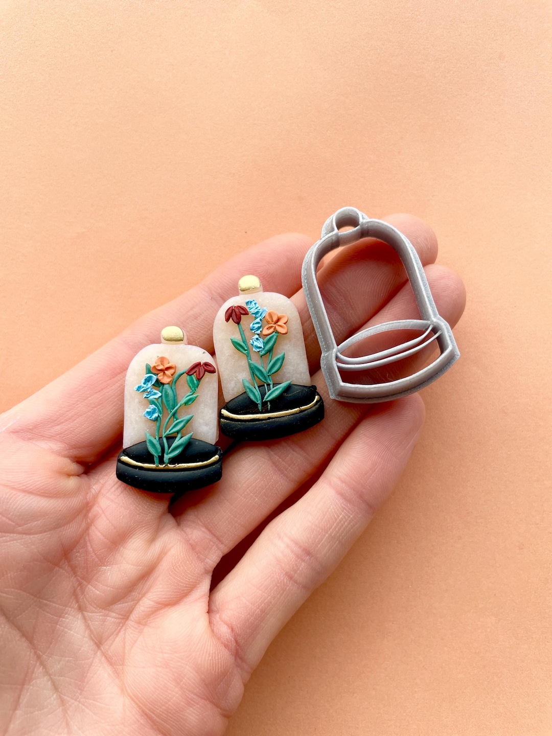 Cloche Clay Cutter | Glass Dome Shape Cutter for Polymer Clay and ...