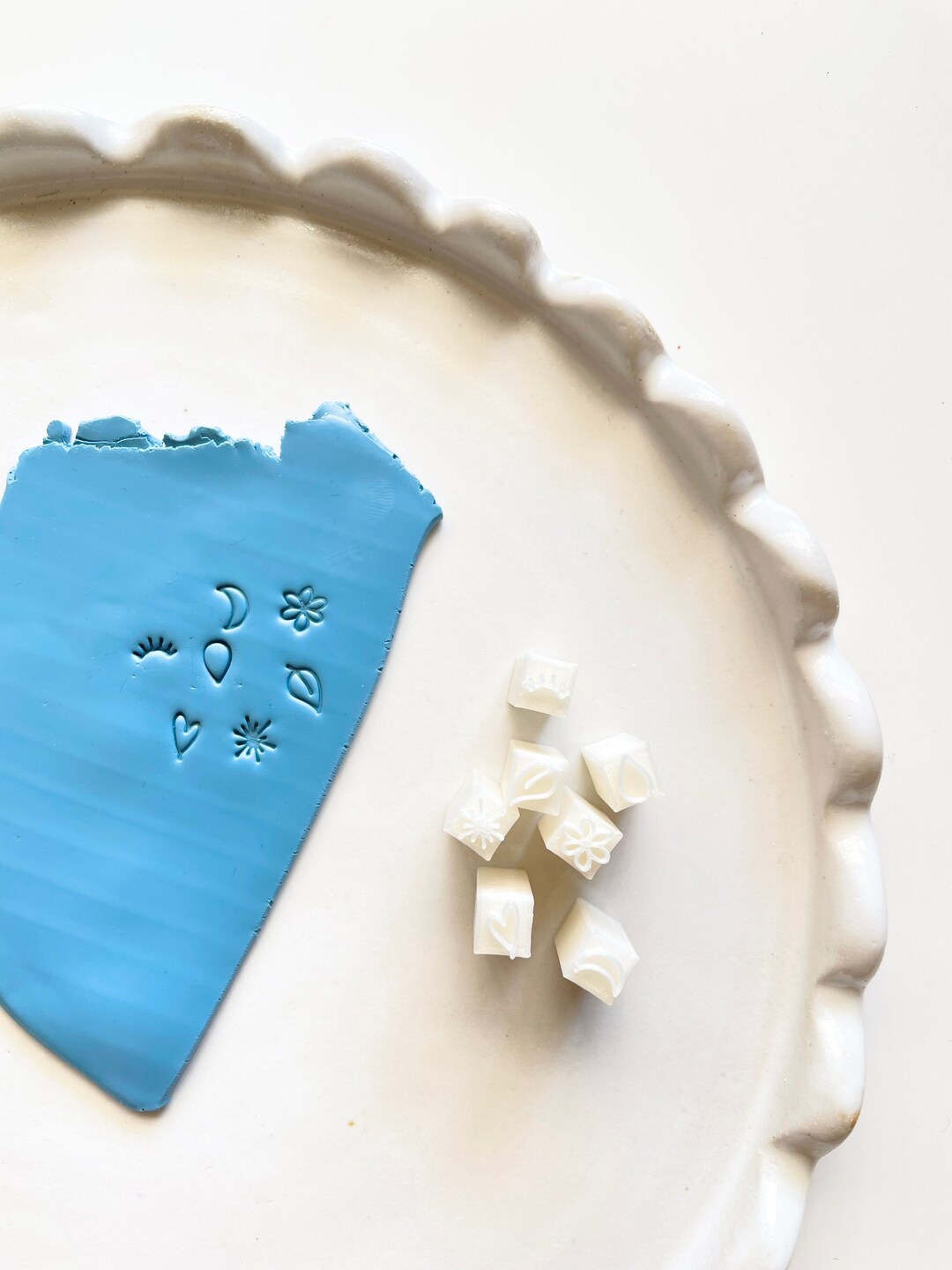 Polymer Clay Mini Stamps | Slab Texture Tools | Clay Supplies ...