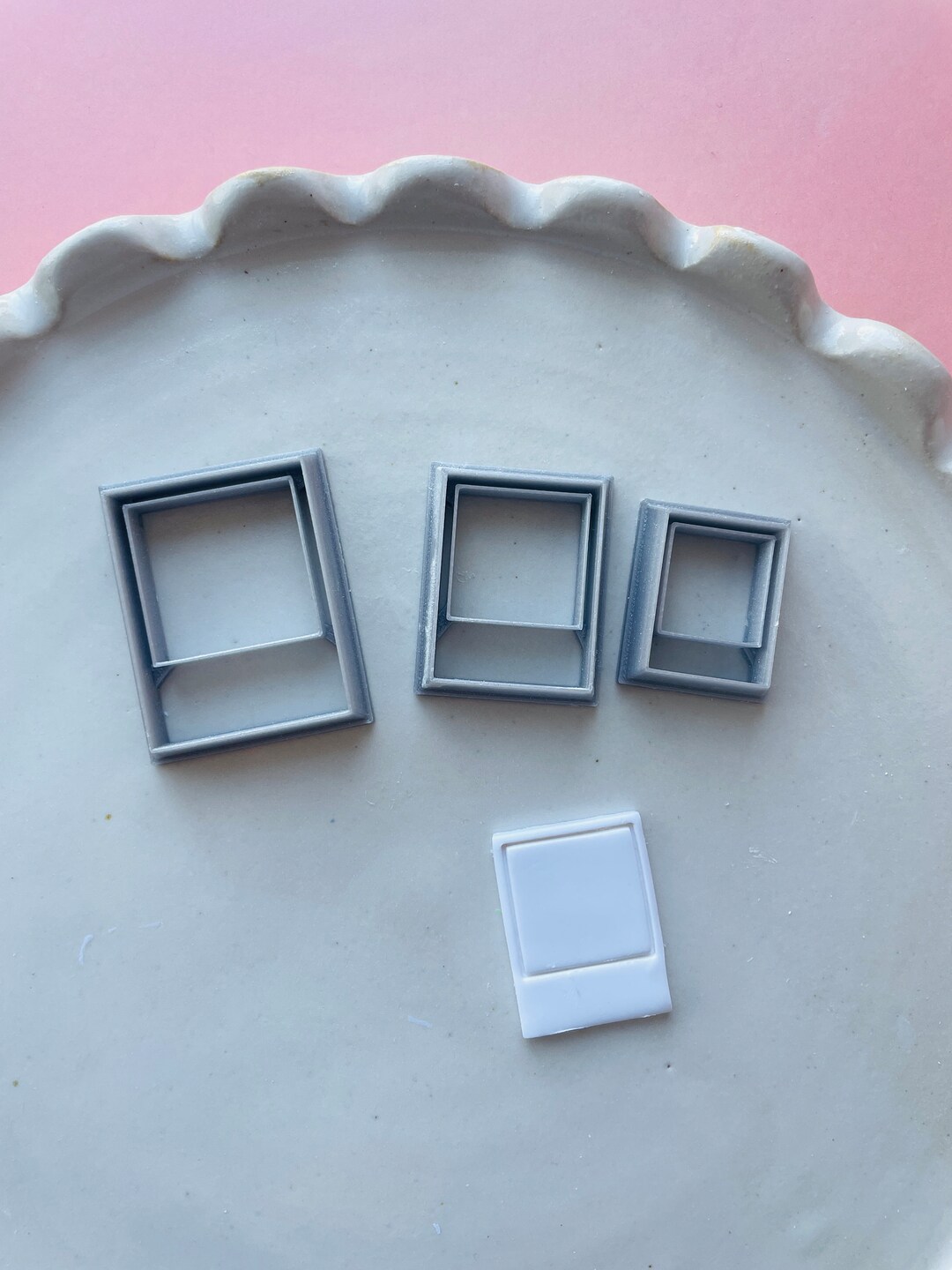 Polaroid Clay Cutter | Photo Shape Cutter for Polymer Clay Earrings ...