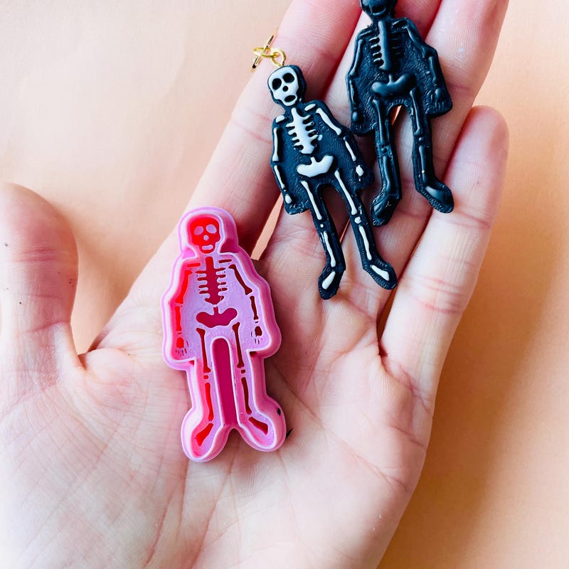 Clay Skeleton - Etsy