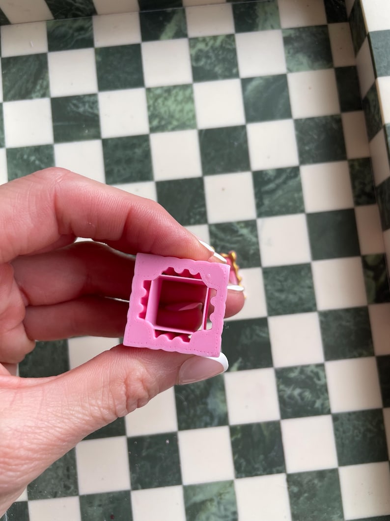 Polymer Clay Shape Cutter | Postage Stamp Charmcshape Cutter | 2 Sizes ...