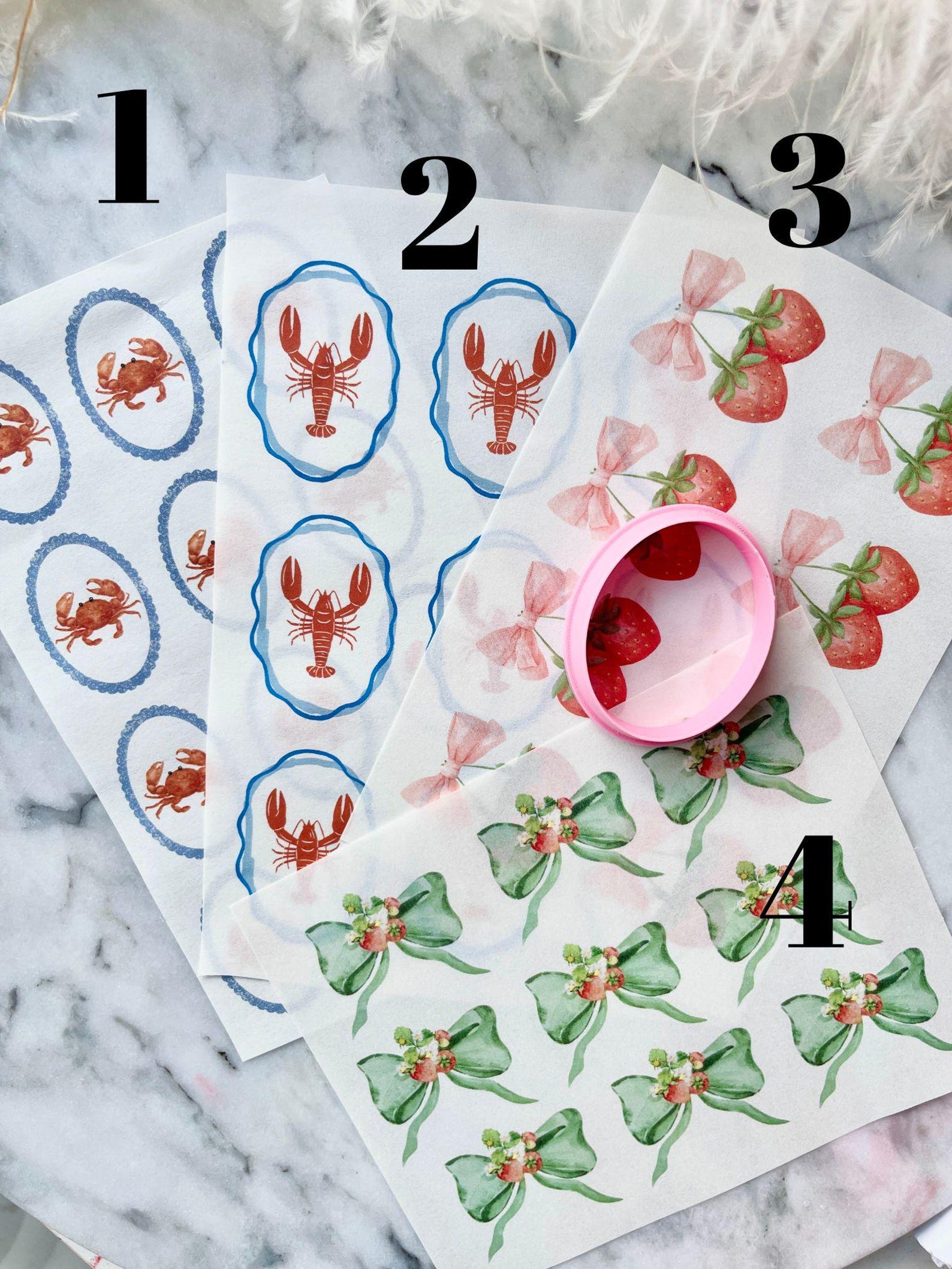 Water Soluble Transfer Paper With Matching Clay Cutter for Polymer Clay ...
