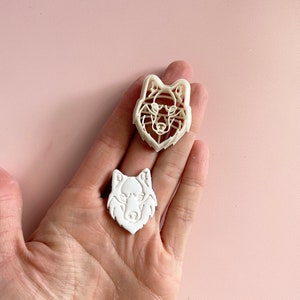 Polymer Clay Shape Cutter | Wolf Clay Cutter | Red Riding Hood | Dog ...
