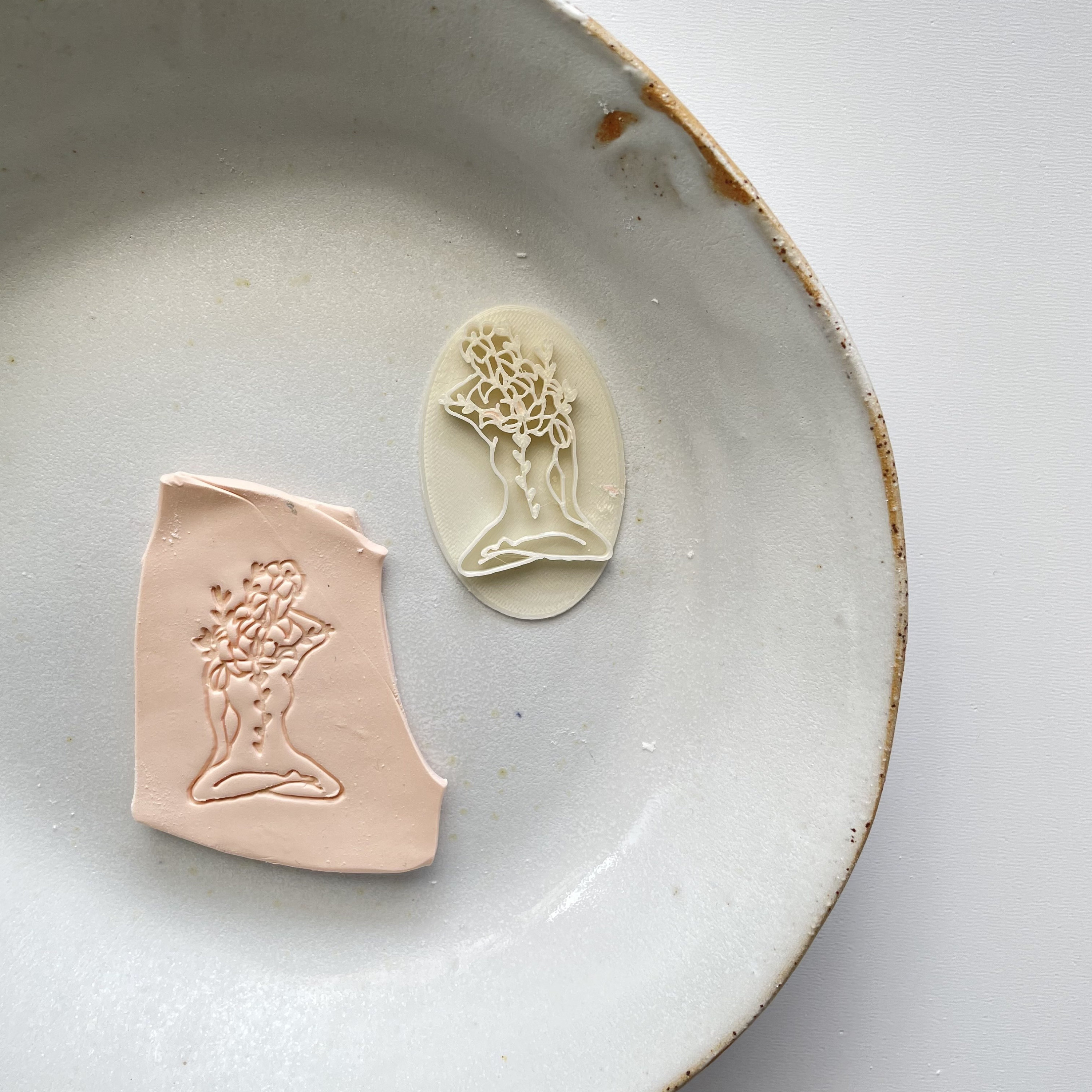 Polymer Clay Stamps Boho Celestial Embossing Stamps Trendy - Etsy