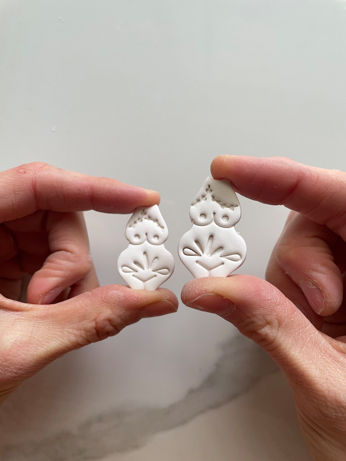 Micro Stamps for Polymer Clay Set of 6 Botanical Leaves - Etsy