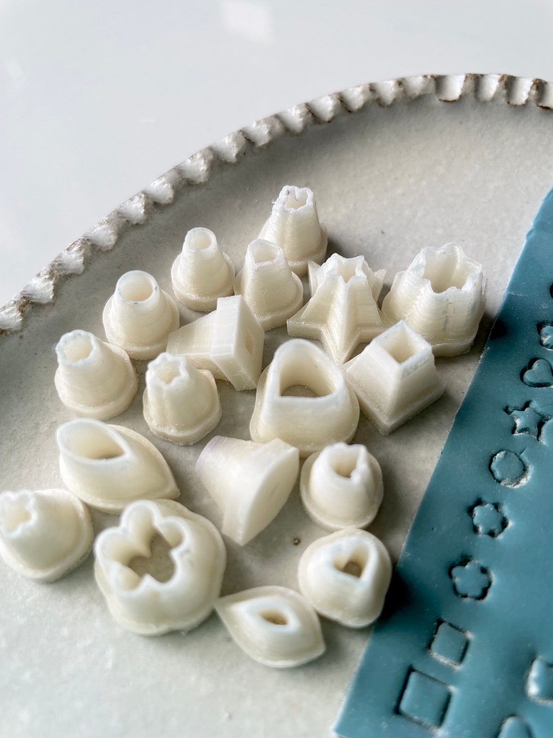 Polymer Clay Shape Cutter | Micro Shape Cutter Set of 18| Small Cutters ...