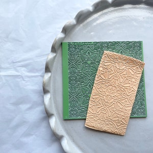 Polymer Clay Texture Mat | Mandala Texture Sheet | Metal Clay Texture ...