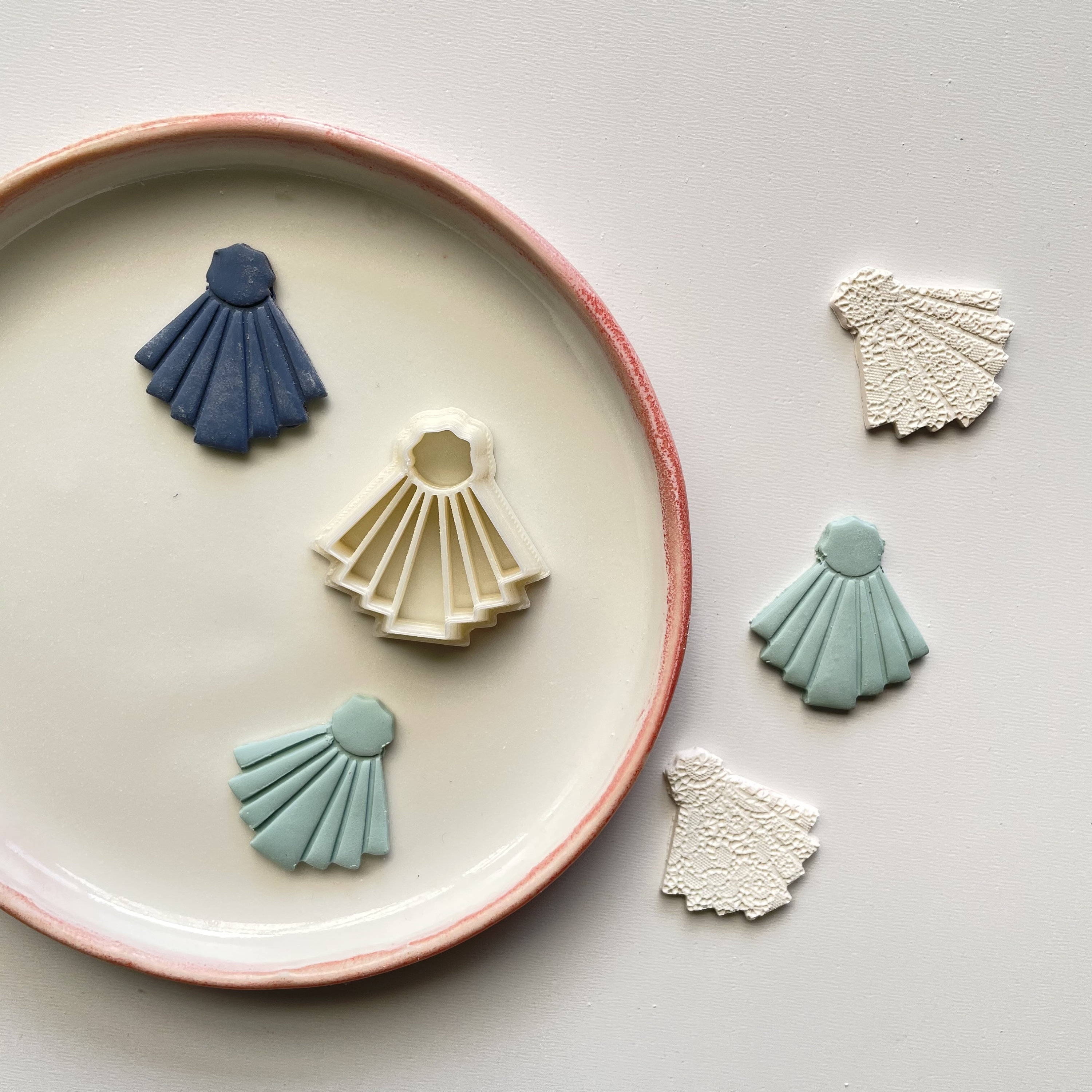 Shape Cutter Polymer Clay Embossing Cutter Metal Clay | Etsy Australia