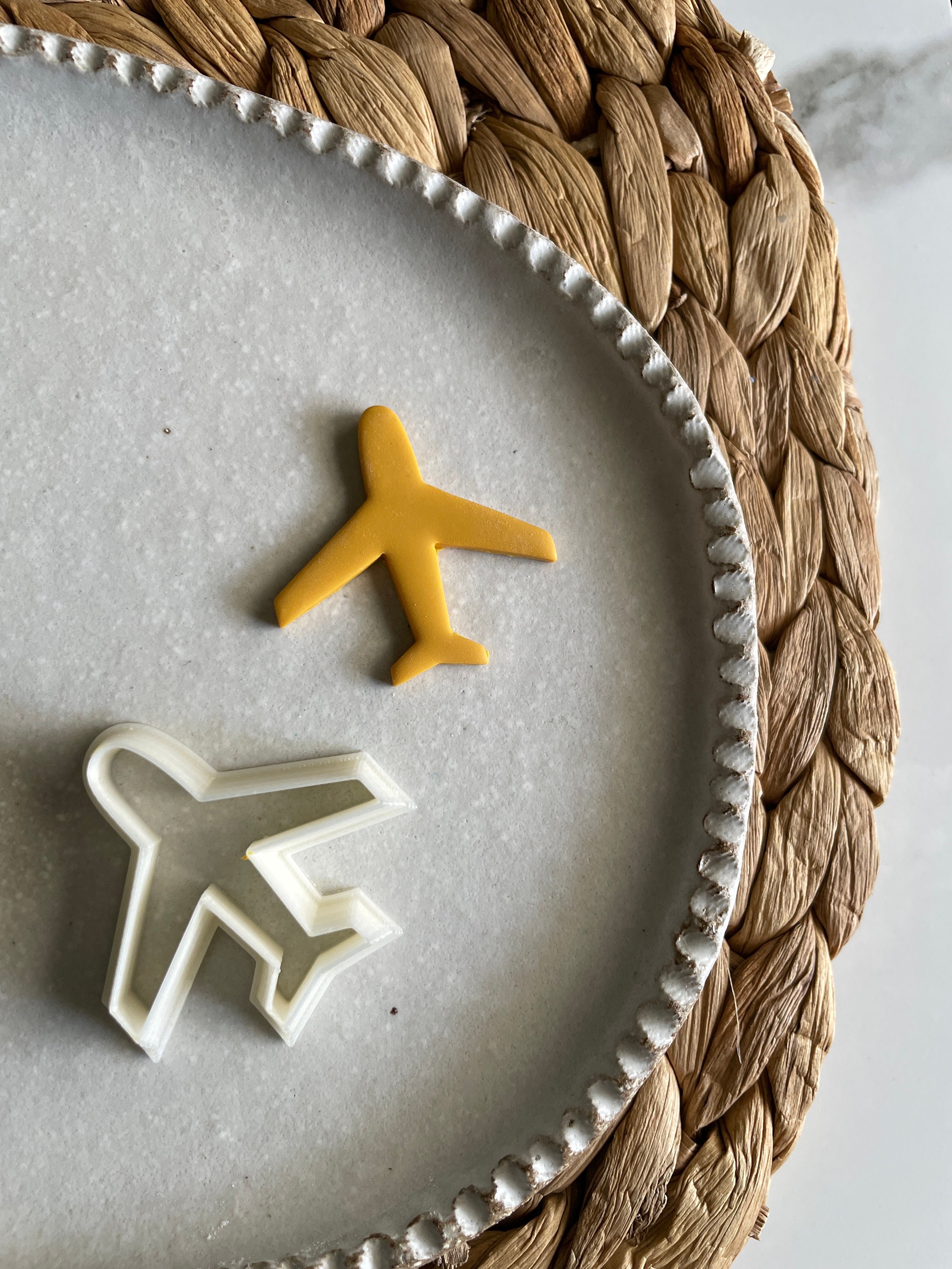 Polymer Clay Shape Cutter | Airplane Plane Travel Cookie Cutter | 3d ...