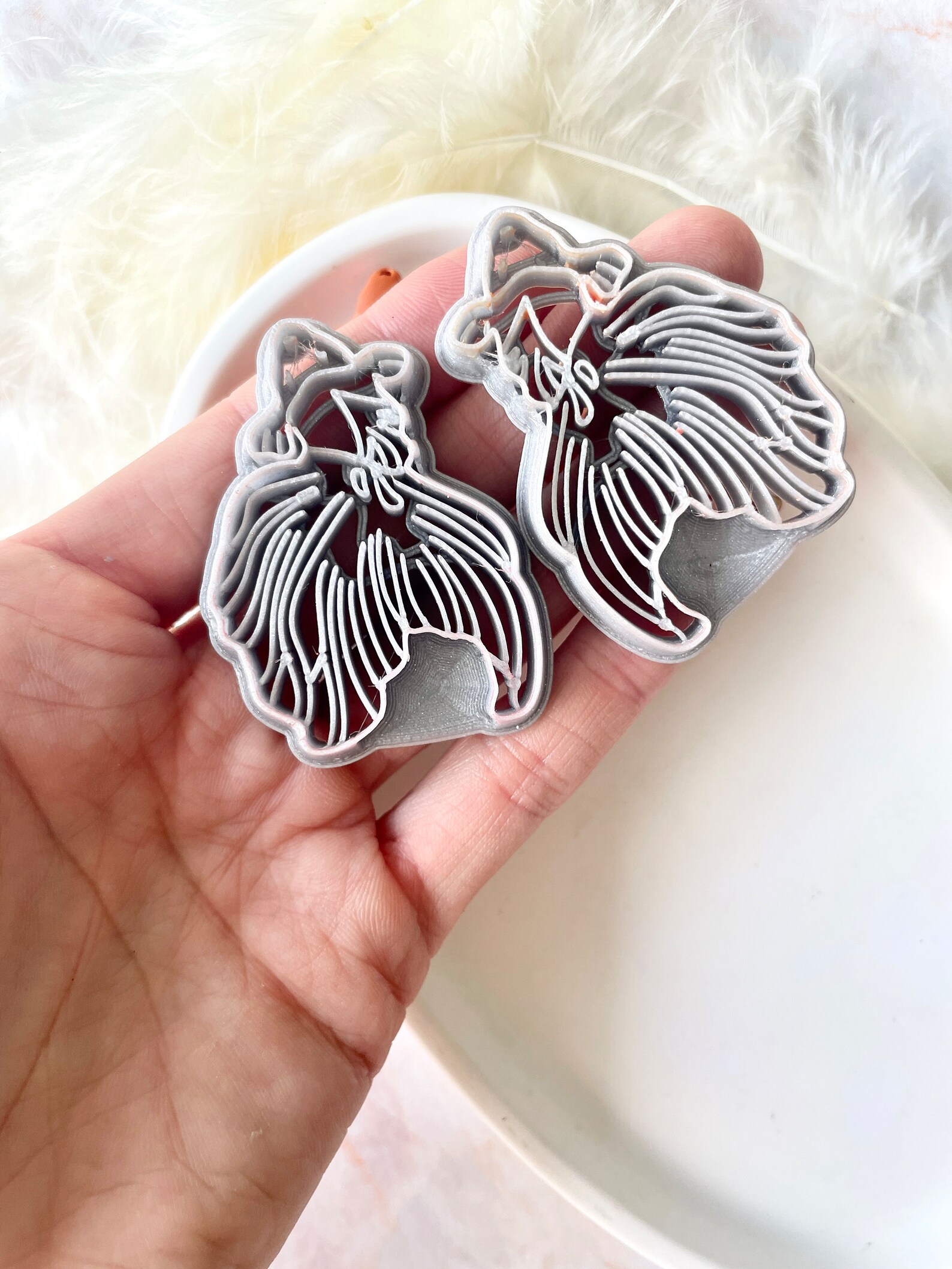 Clay Cutter | Fish Shape Cutter for Polymer Clay | Koi Fish Clay Mould ...