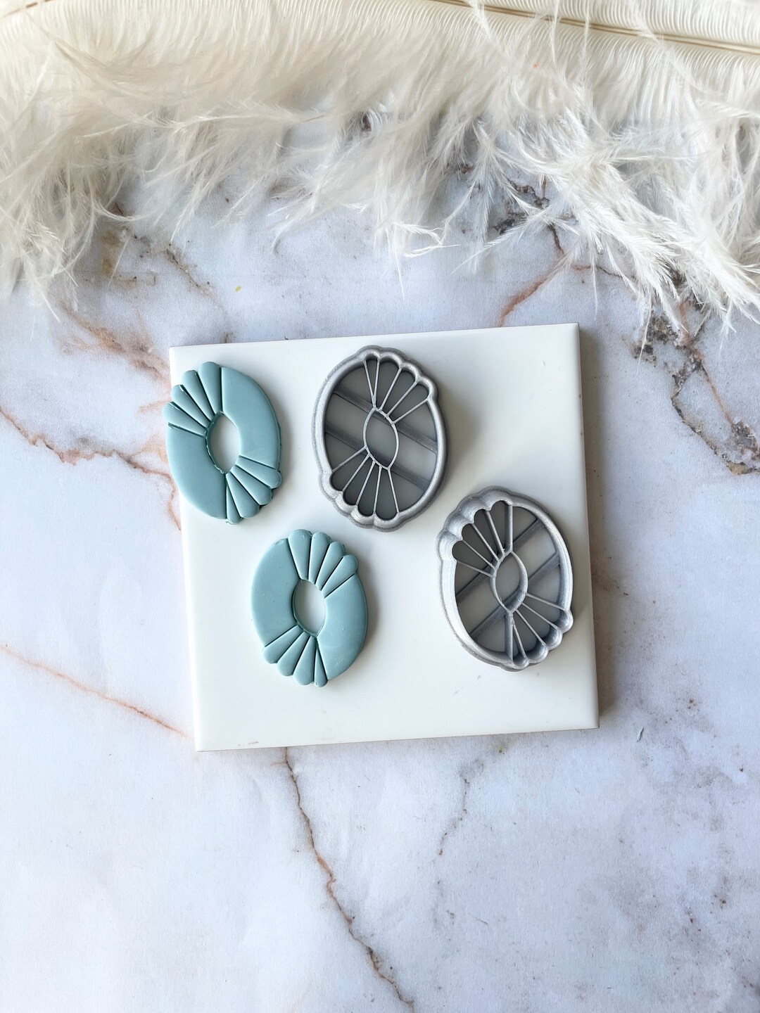 Clay Cutter | Art Deco Shape Cutters for Polymer Clay and Ceramics ...