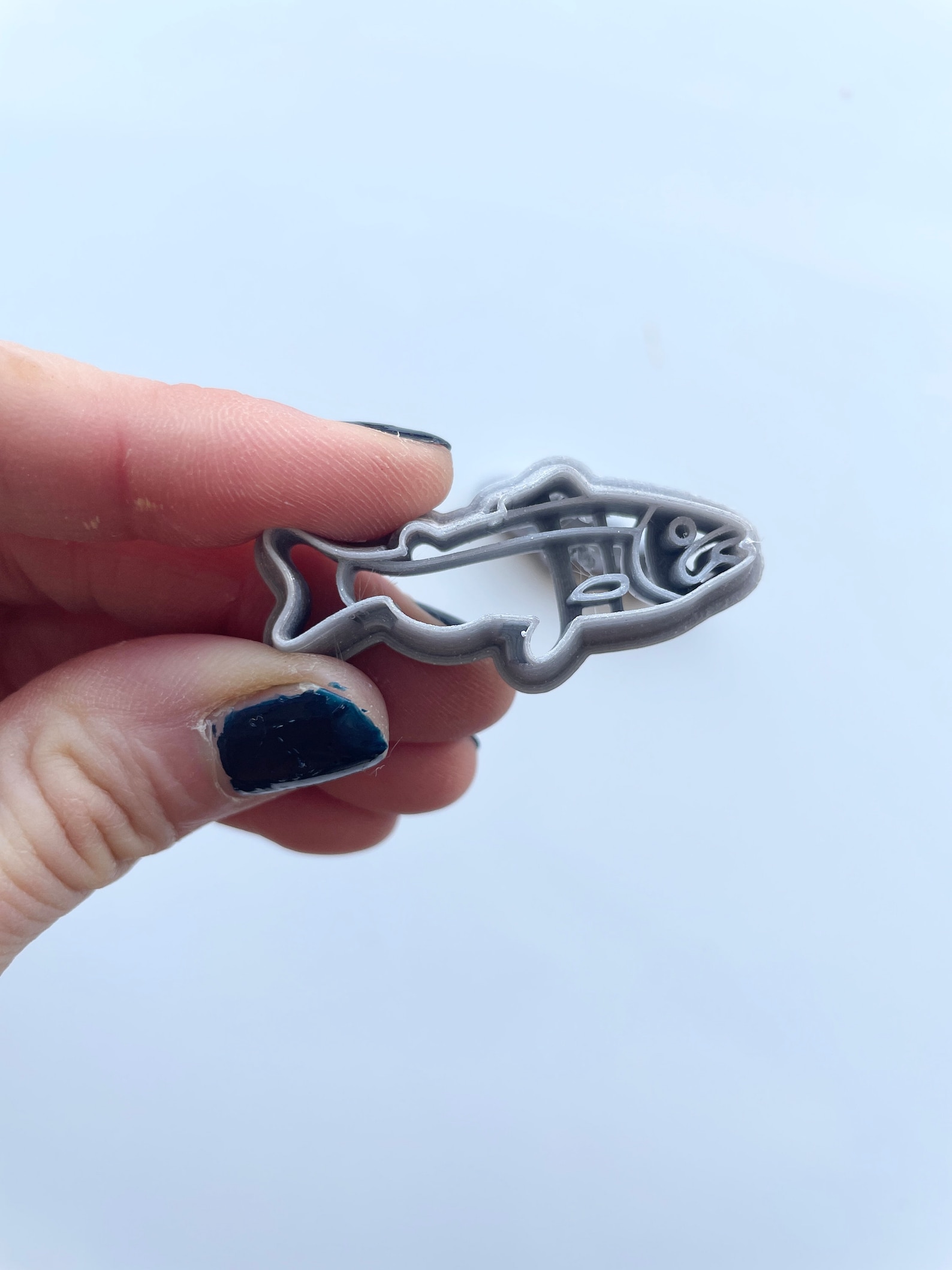 Clay Cutter | Fish Shape Cutter for Polymer Clay | Sardine Clay Cutter ...
