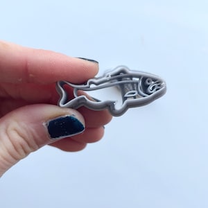 Clay Cutter | Fish Shape Cutter for Polymer Clay | Sardine Clay Cutter ...