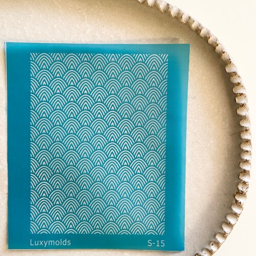 Silk Screen Stencil for Polymer Clay luxymolds - Etsy